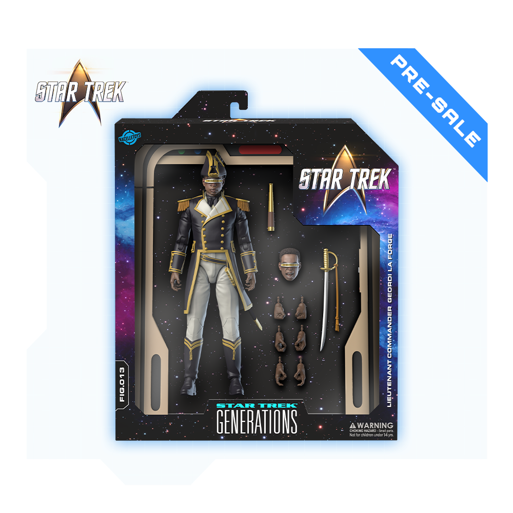 *PRE-ORDER Star Trek Action Figure Wave 2 - Lieutenant Commander Geordi ...