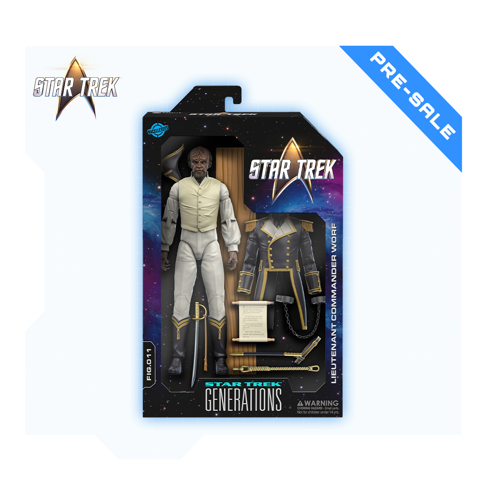 *PRE-ORDER Star Trek Action Figure Wave 2 - Lieutenant Commander Worf