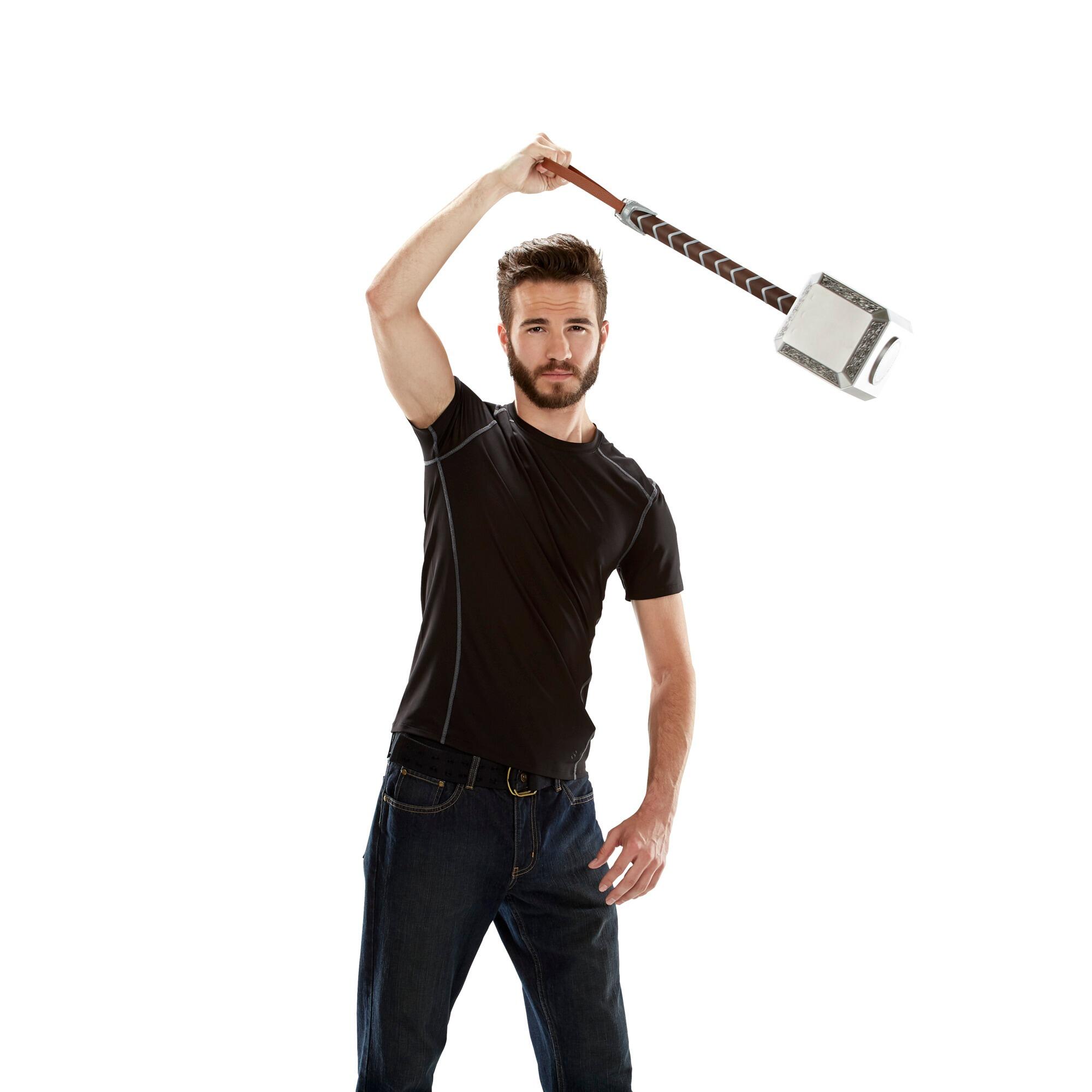 *PRE-ORDER Marvel Legends Thor Mjolnir Hammer Electronic Prop Replica ...