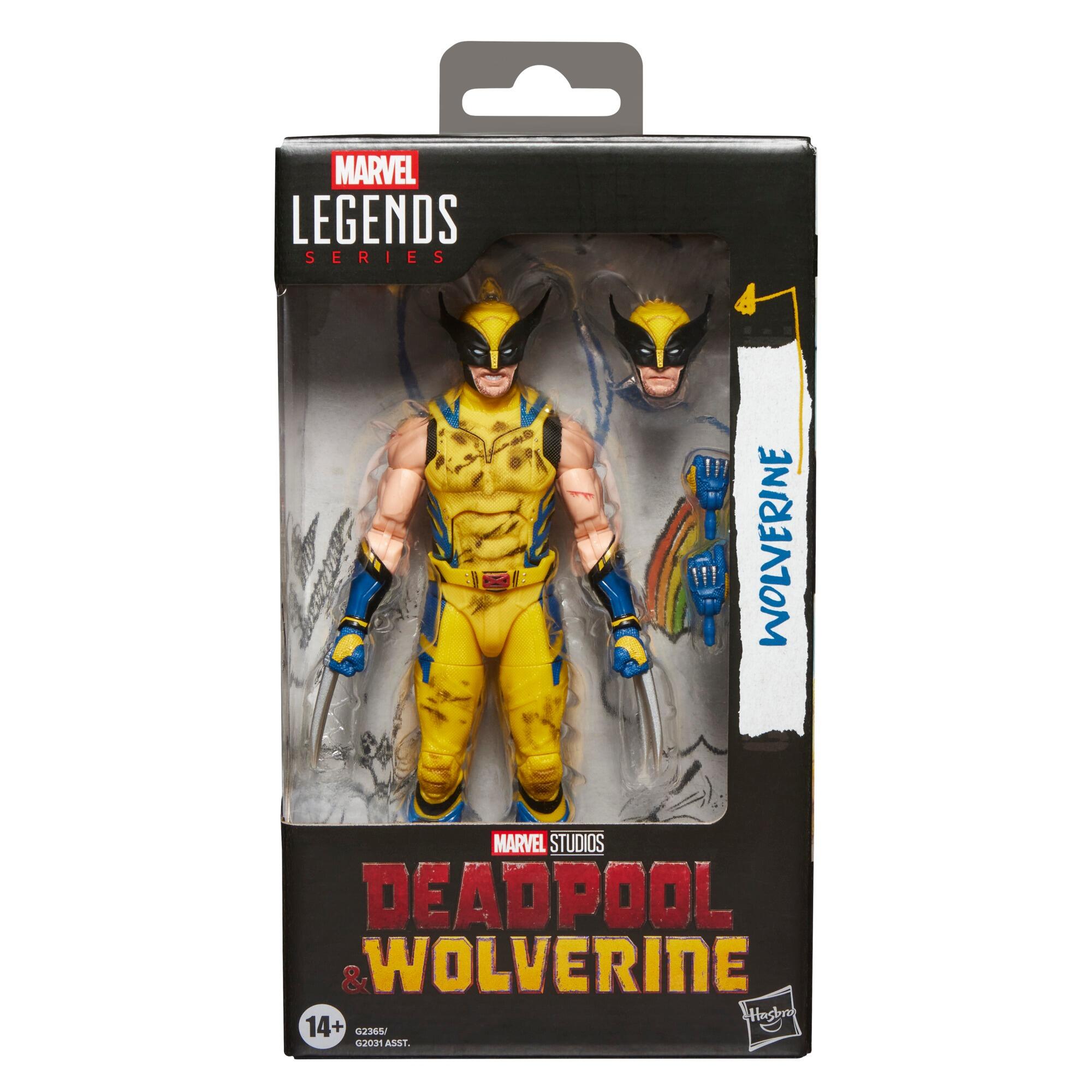 Marvel Legends Deadpool & Wolverine 6 Inch Action Figure Wave 2 ...