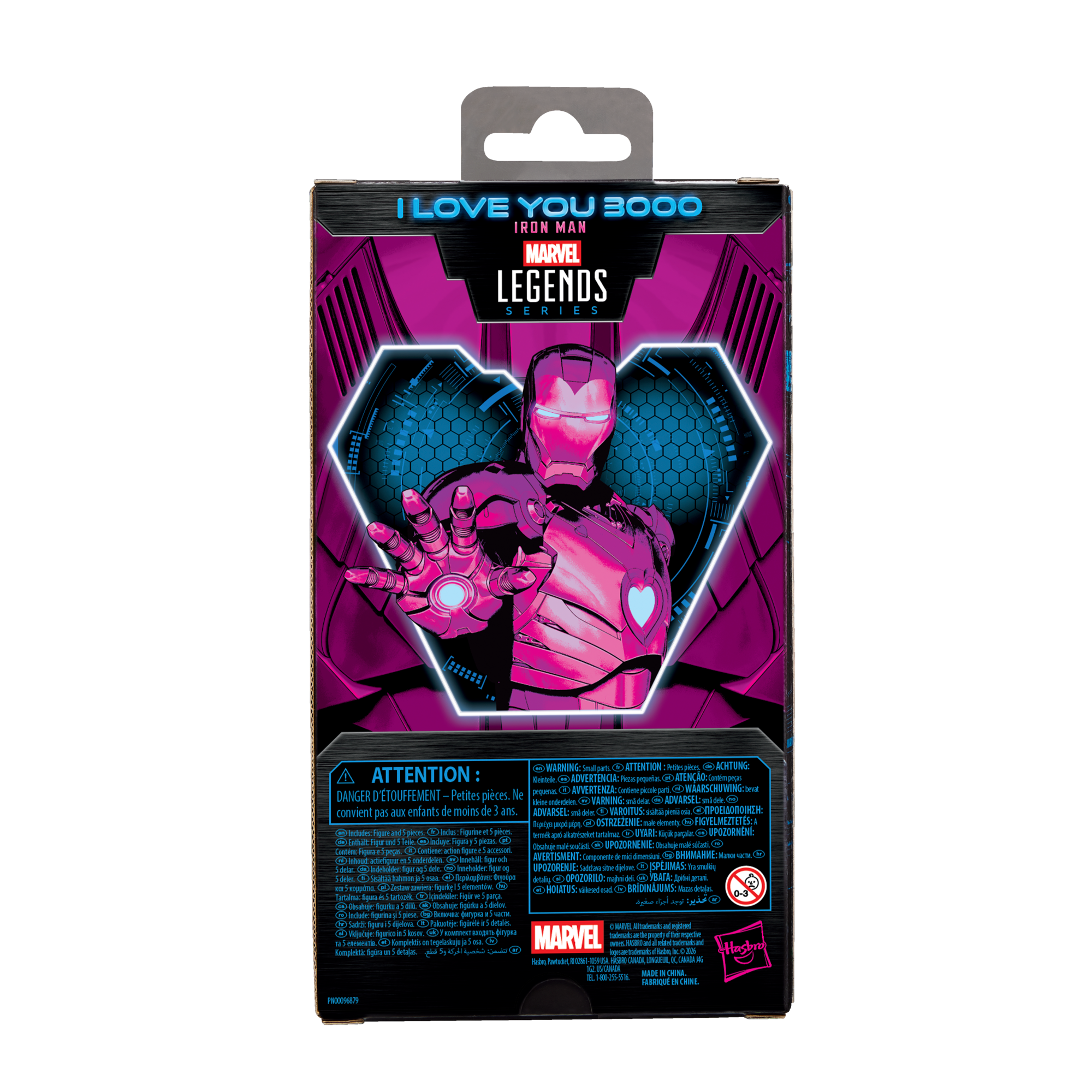 *PRE-ORDER Marvel Legends 6 Inch Action Figure - Iron Man (I Love You 3000)