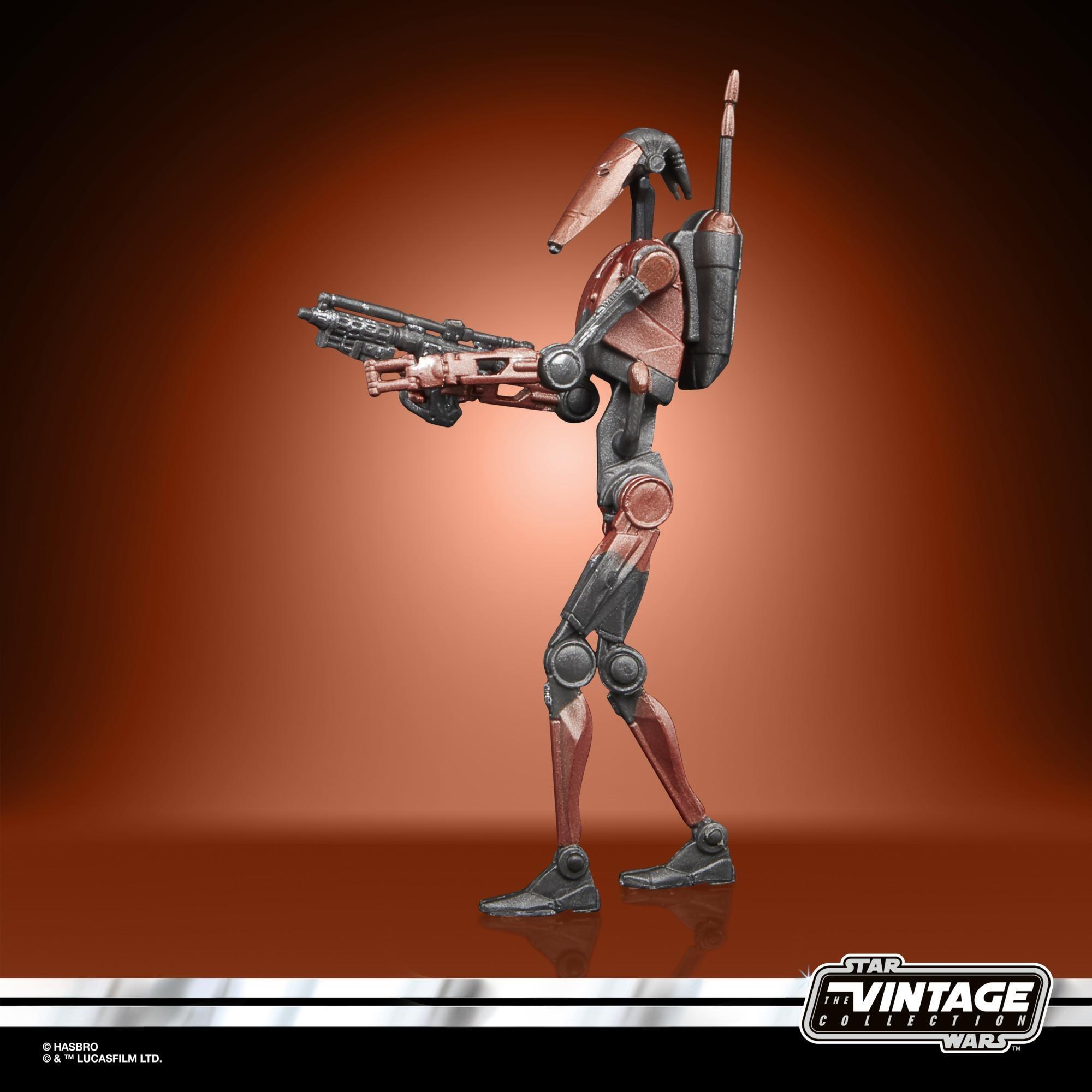 NON MINT - Star Wars The Vintage Collection Action Figure Wave 35 - Heavy Battle Droid (2-4-1)