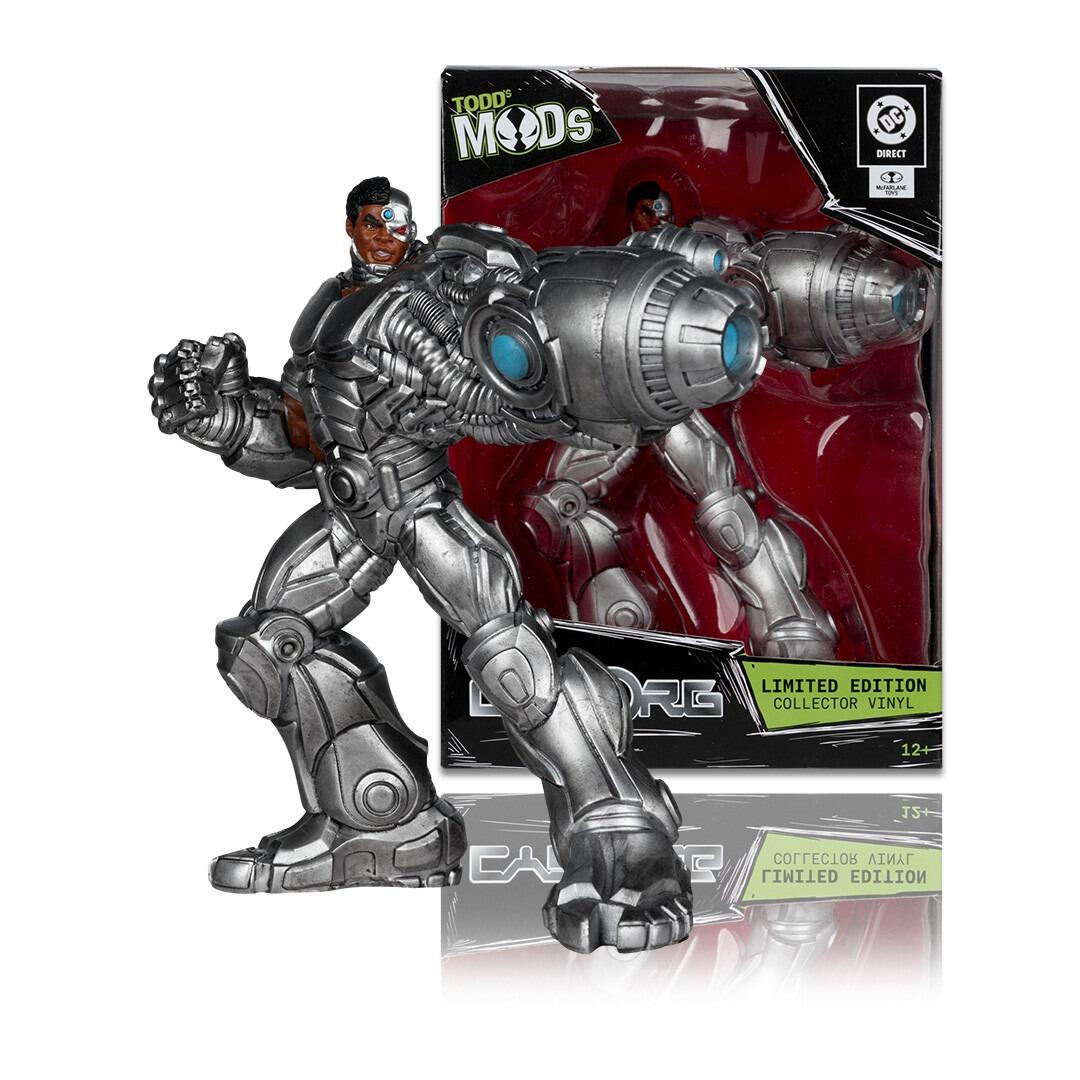 DC Direct: Todd's Mods 4.5 Inch Collector Vinyl - Cyborg