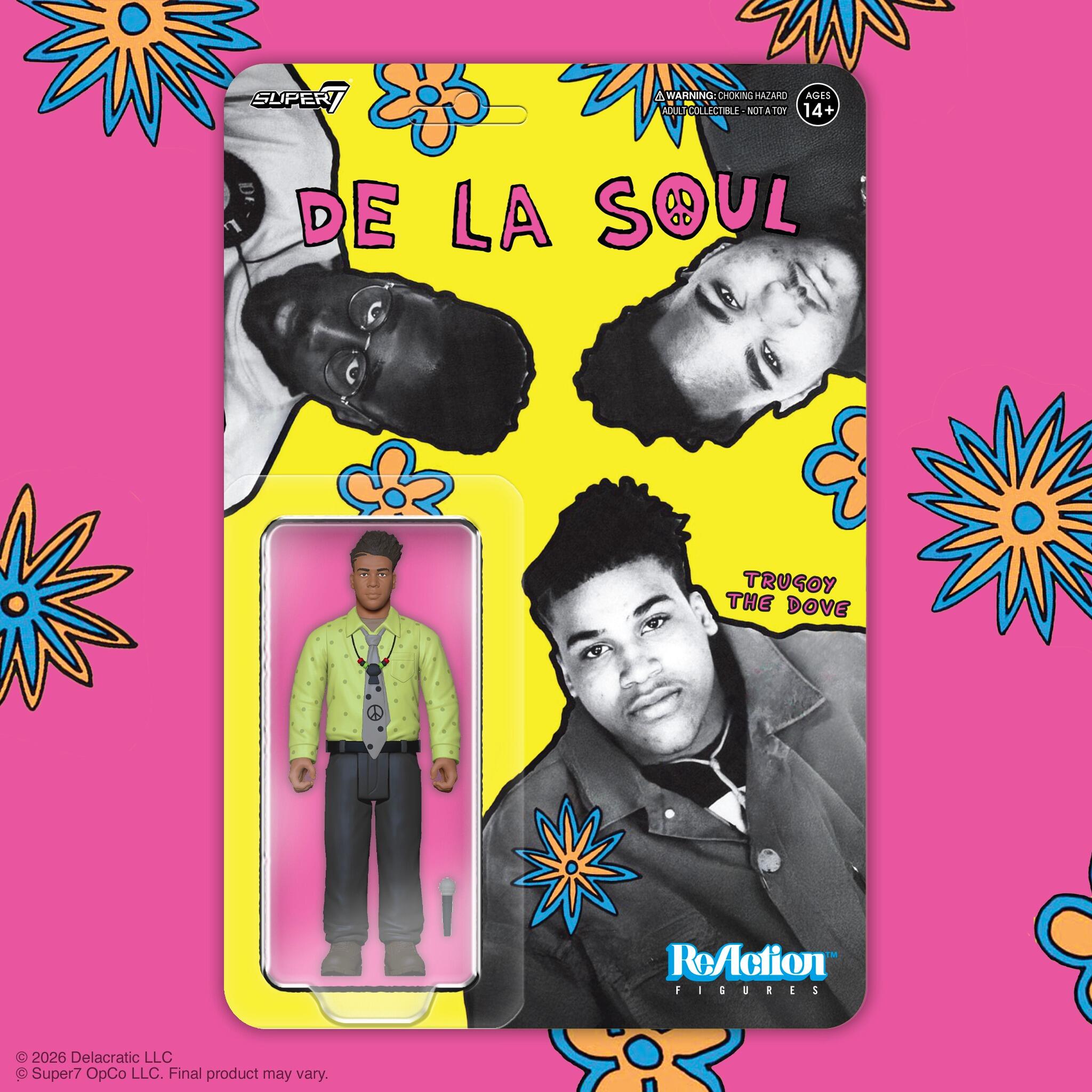 *PRE-ORDER De La Soul ReAction Action Figure Wave 01 David Trugoy the ...