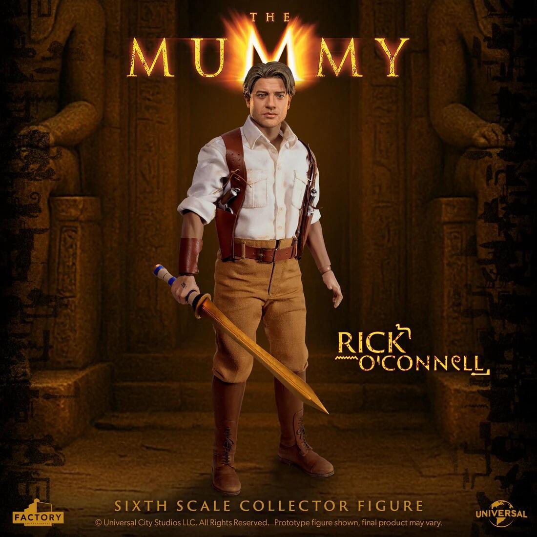 *PRE-ORDER Rick O'Connell - The Mummy (1999) Factory Entertainment 1/6 ...