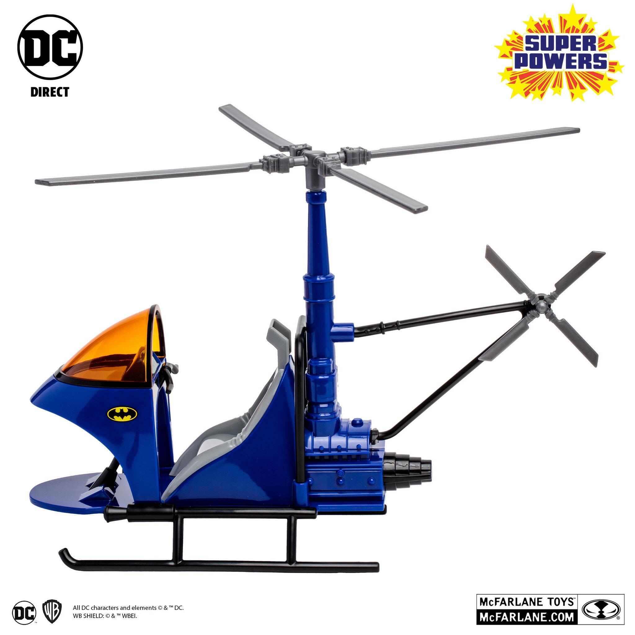 DC Direct: Super Powers Vehicle Wave 3 - The Whirly Bat (Batman Aerial ...