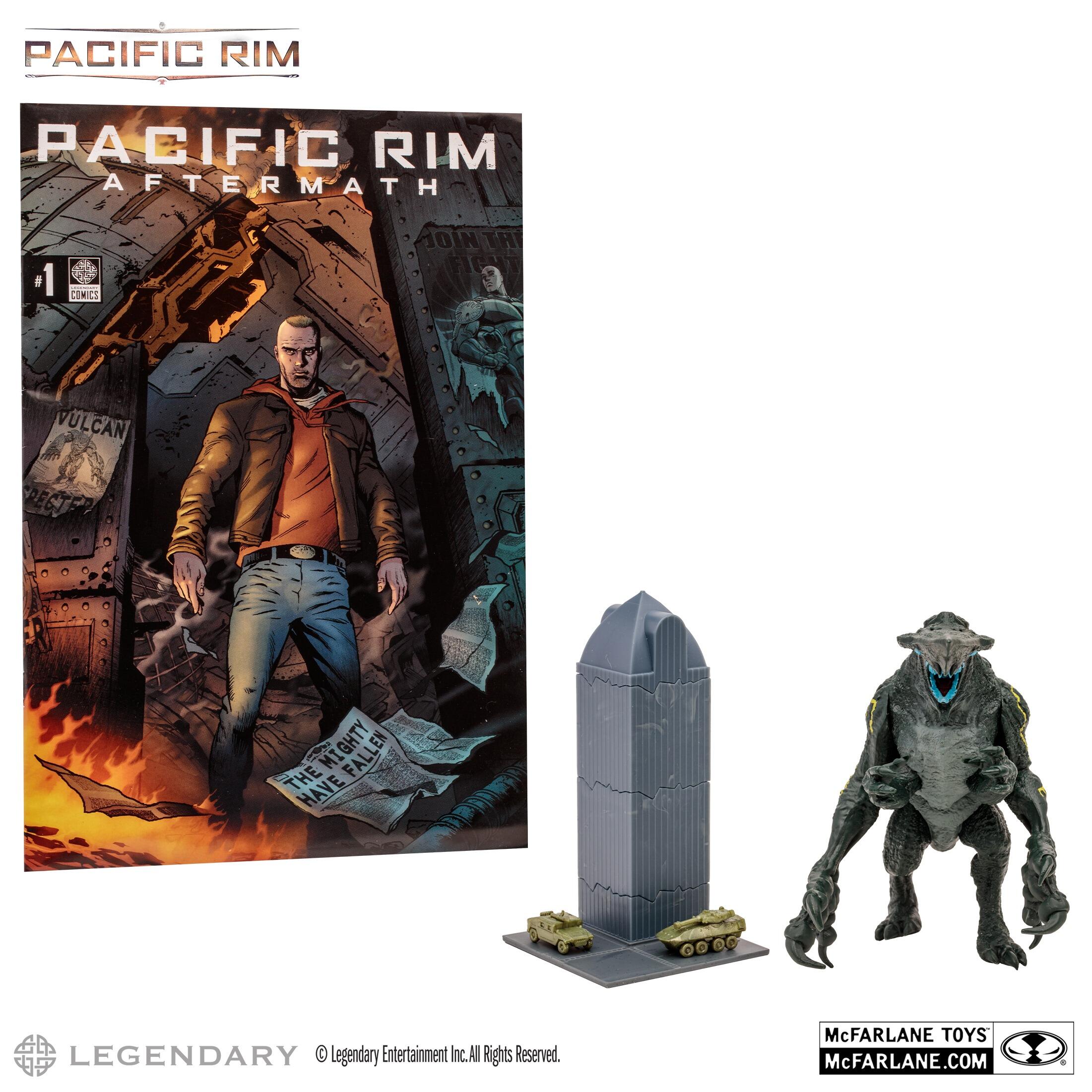 Pacific Rim 4 Inch Scale Action Figure with Comic Book Wave 1 ...