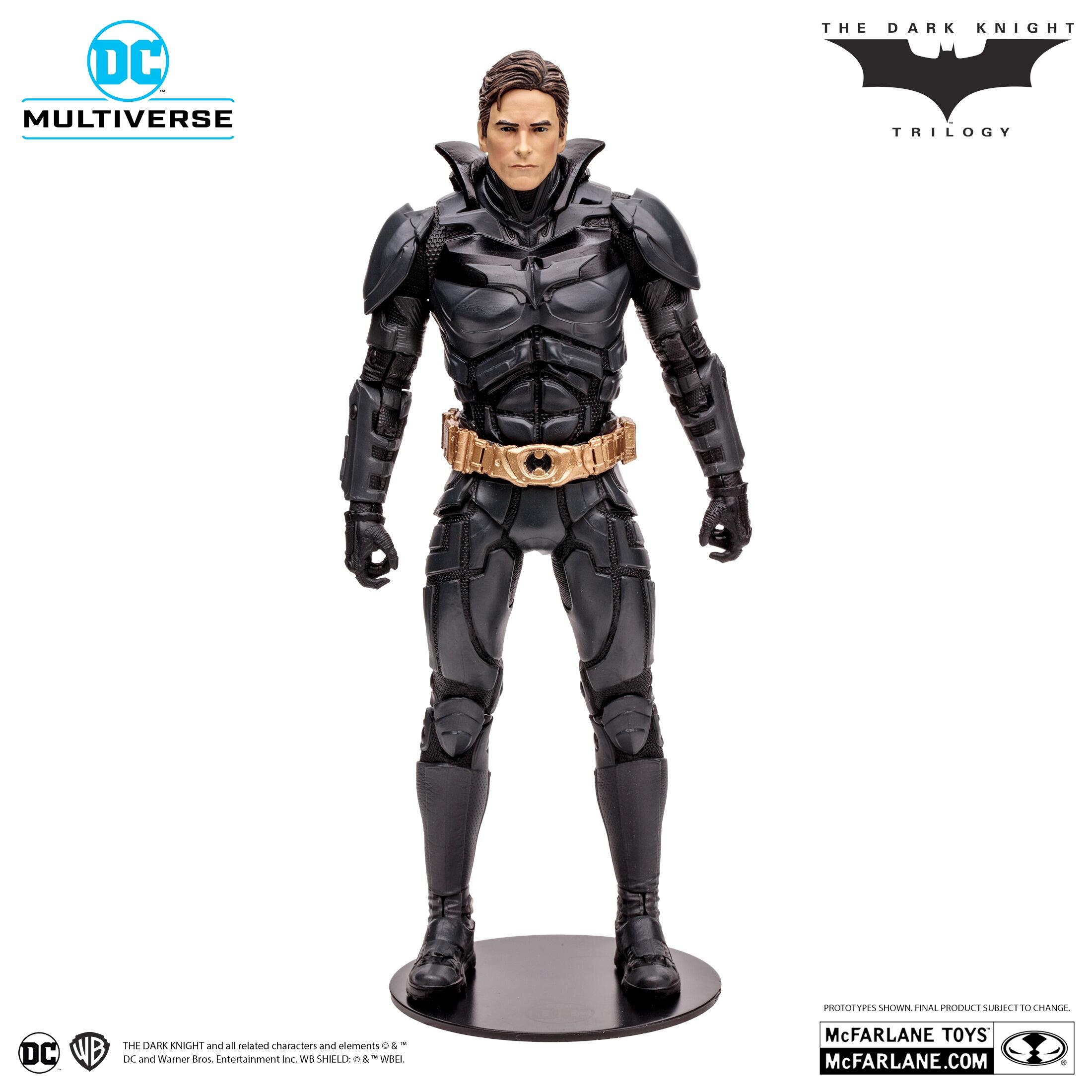 DC Multiverse 7 Inch Action Figure - Batman Sky Dive (The Dark Knight)