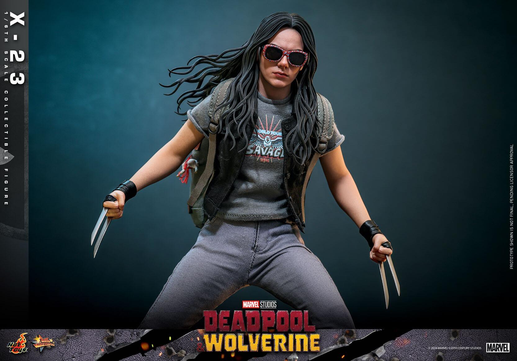 *PRE-ORDER X-23 - Marvel Deadpool & Wolverine Hot Toys Collectibles 1/6 Scale Action Figure