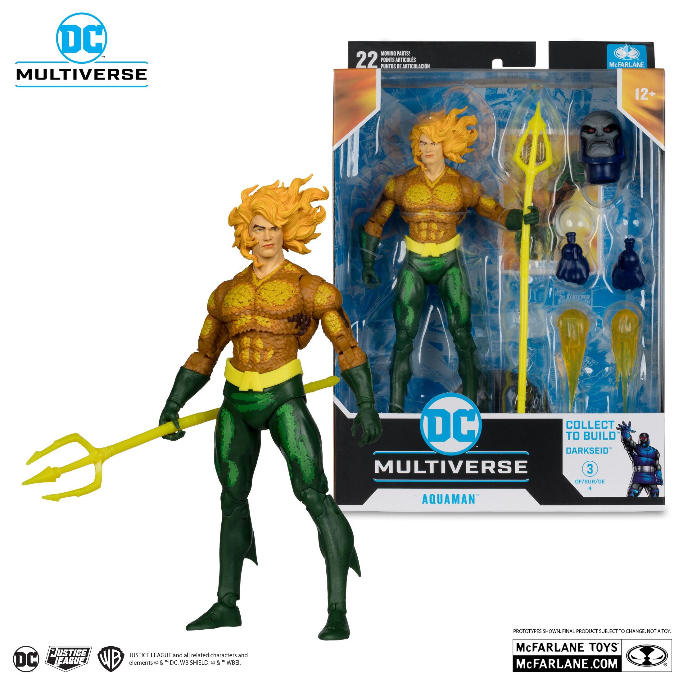 DC Multiverse Justice League Task Force BAF 7 Inch Action Figure - Aquaman