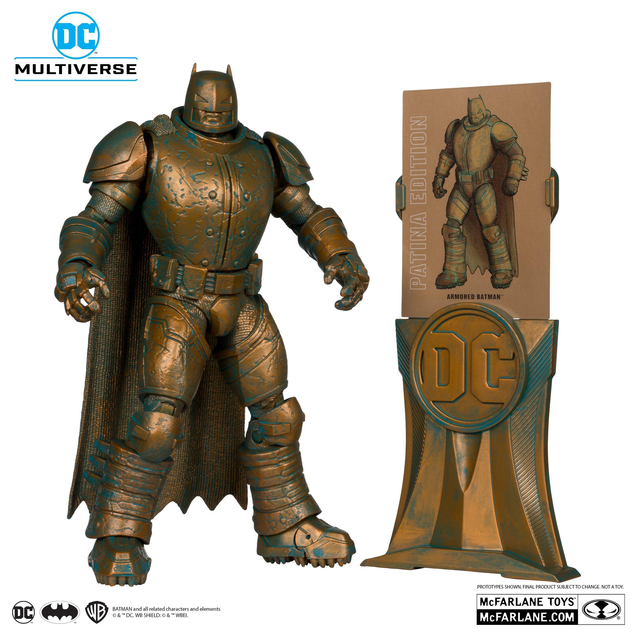 DC Multiverse 7 Inch Action Figure - Armoured Batman (Patina) (Gold Label)