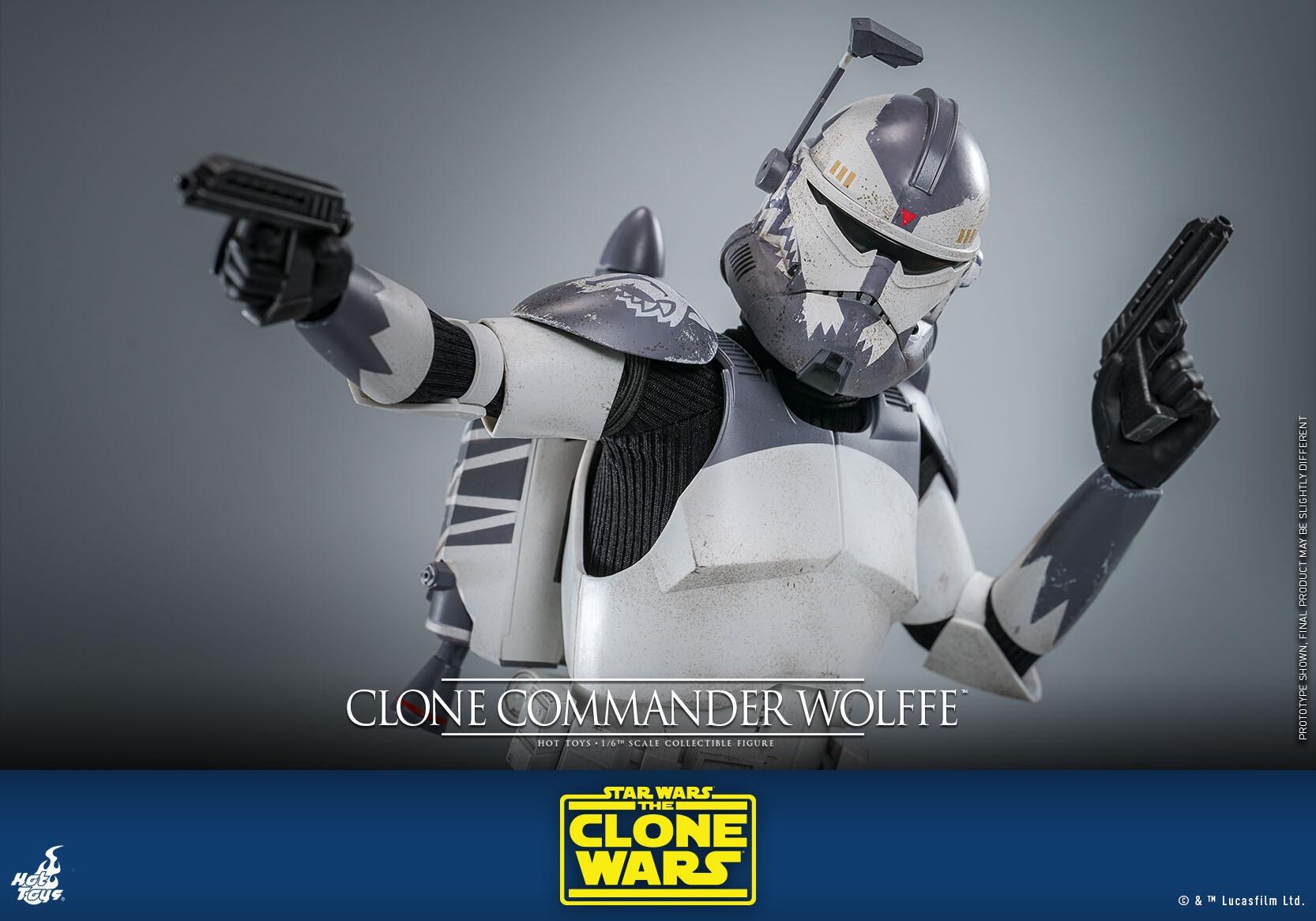 *PRE-ORDER Clone Commander Wolffe - Star Wars: The Clone Wars Hot Toys ...