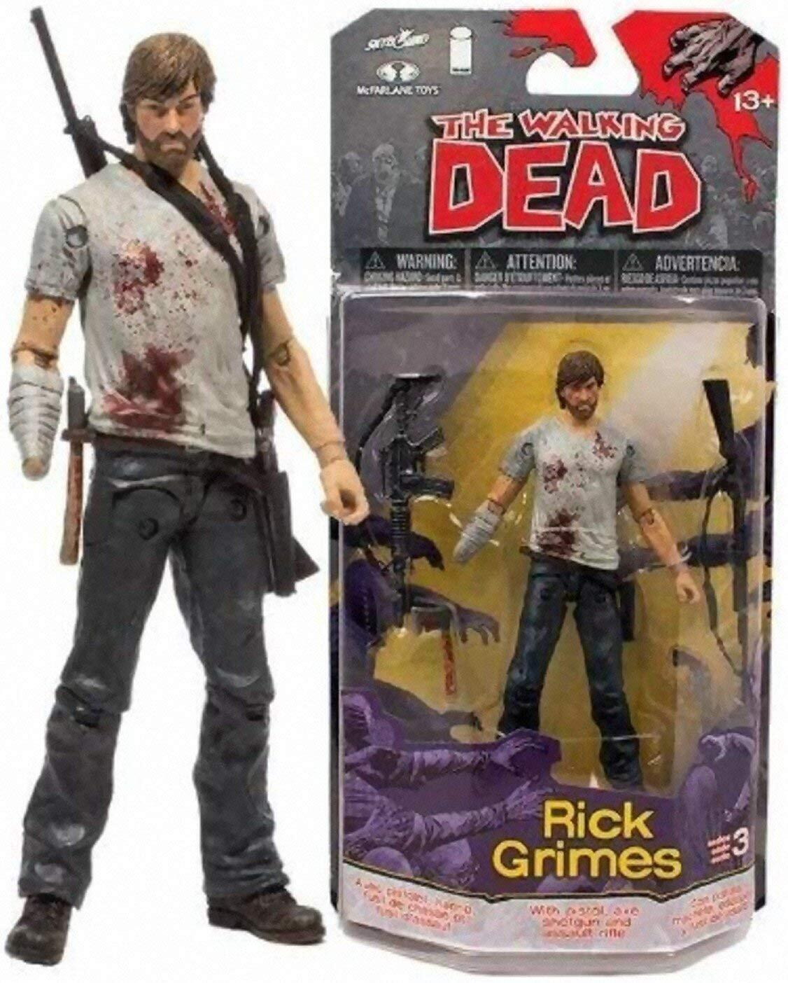 The Walking Dead Comic Series 3 Action Figure - Rick Grimes