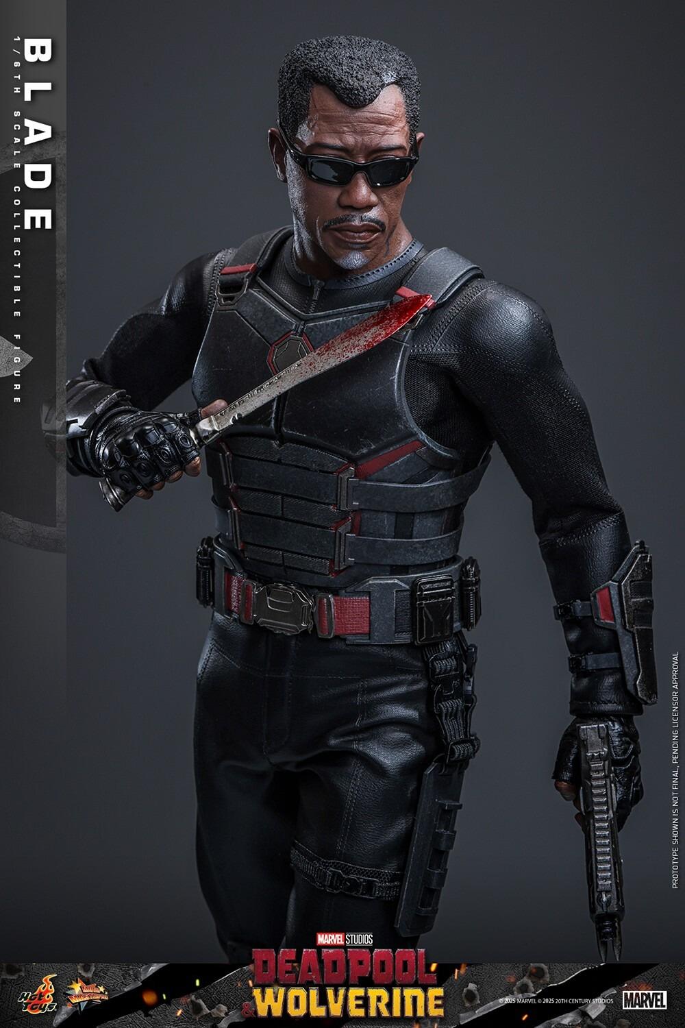*PRE-ORDER Blade - Marvel Deadpool & Wolverine Hot Toys Collectibles 1/ ...