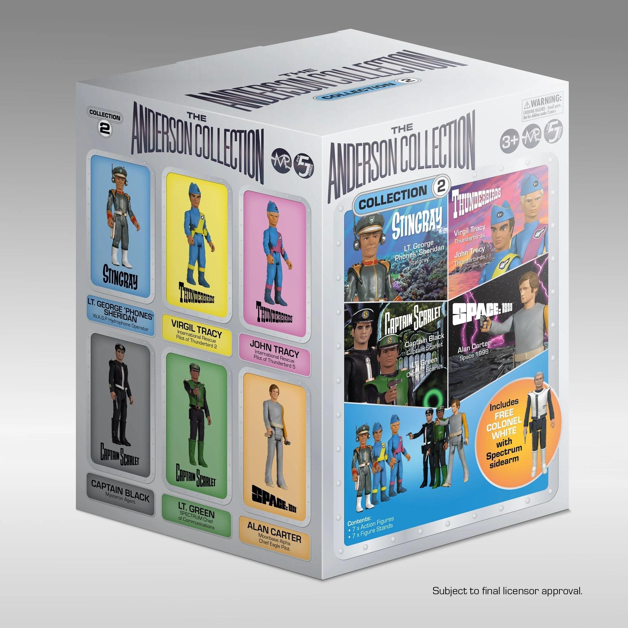 *PRE-ORDER The Anderson Collection 3.75 Scale Action Figure Wave 2 ...