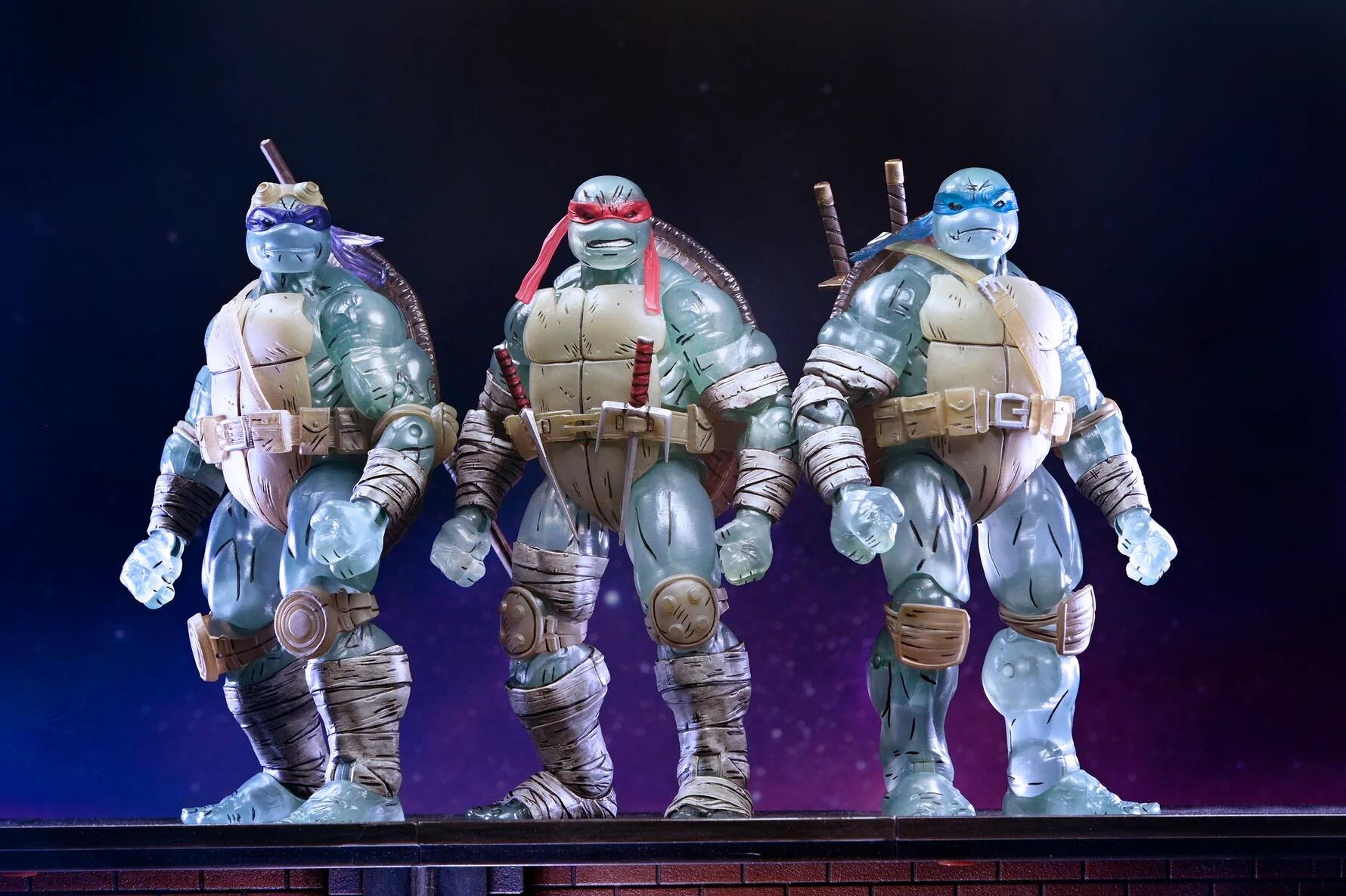 Teenage Mutant Ninja Turtles Comic 7 Inch Ultimate Action Figure 3-Pack ...