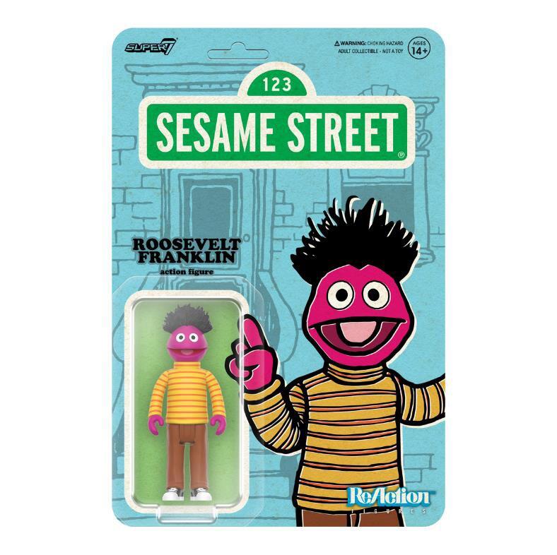 Sesame Street ReAction Action Figure Wave 4 - Roosevelt Franklin