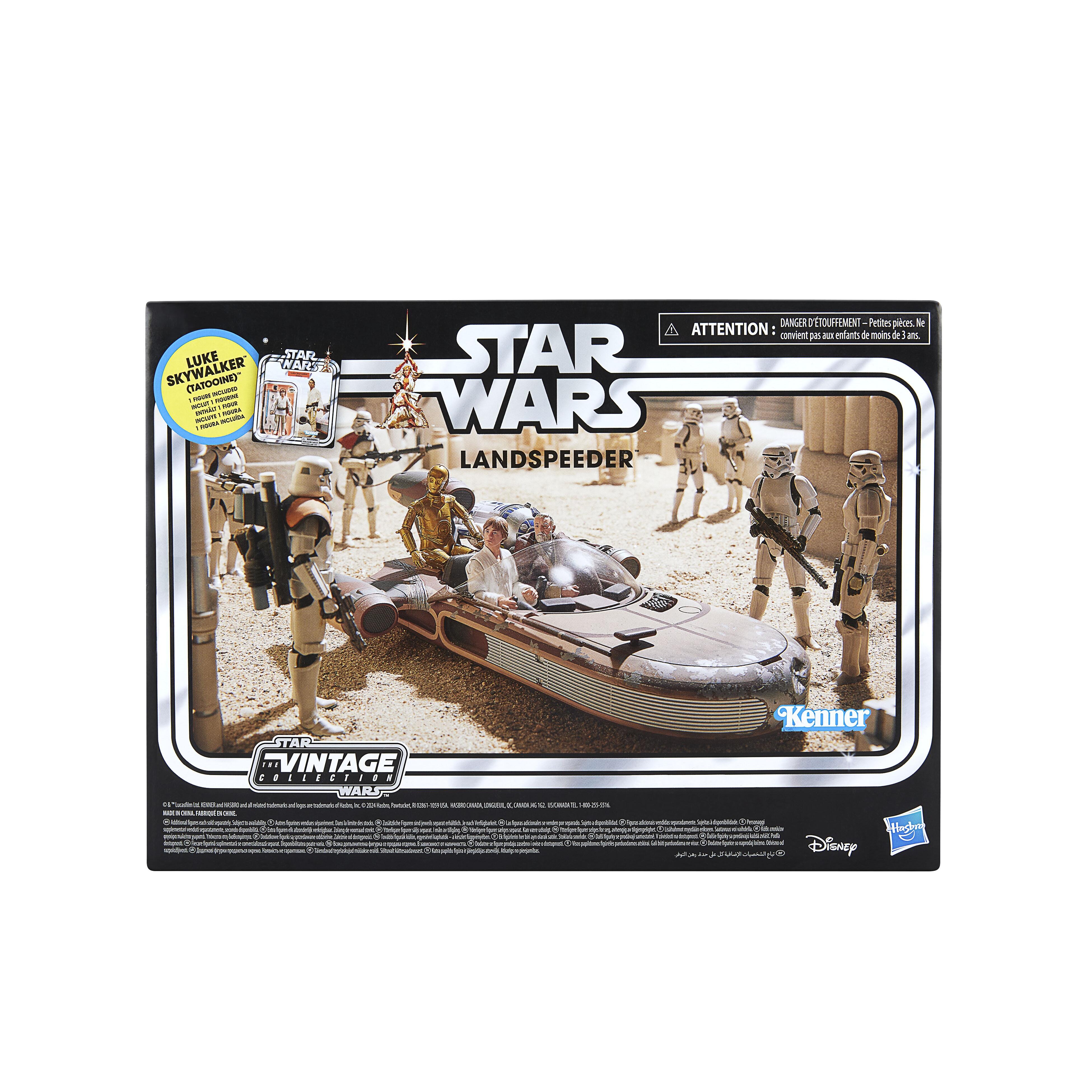 Star Wars The Vintage Collection 3.75 Inch Action Figure Vehicle - Luke ...