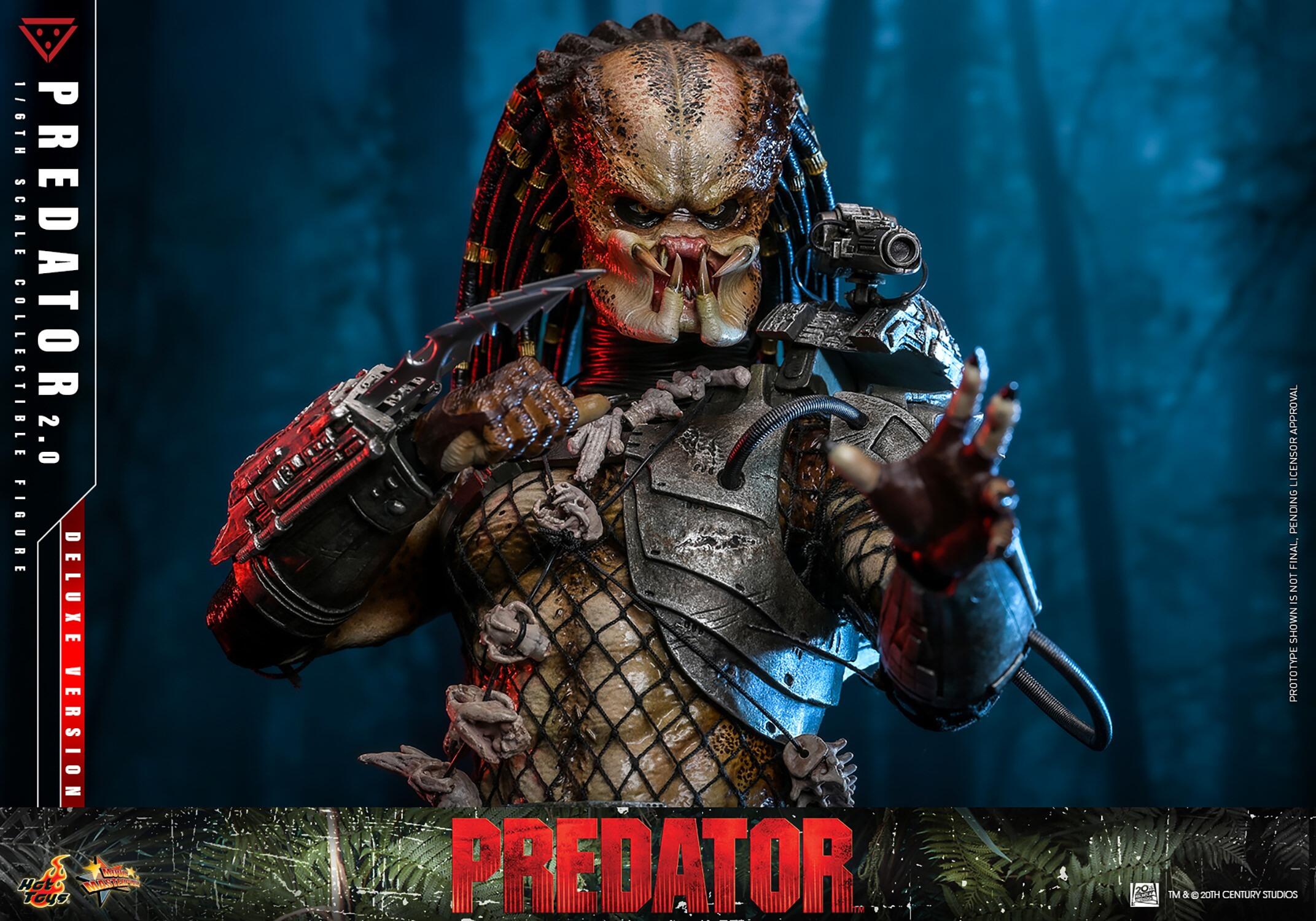 *PRE-ORDER Predator 2.0 Deluxe - Predator Hot Toys Collectibles 1/6 ...