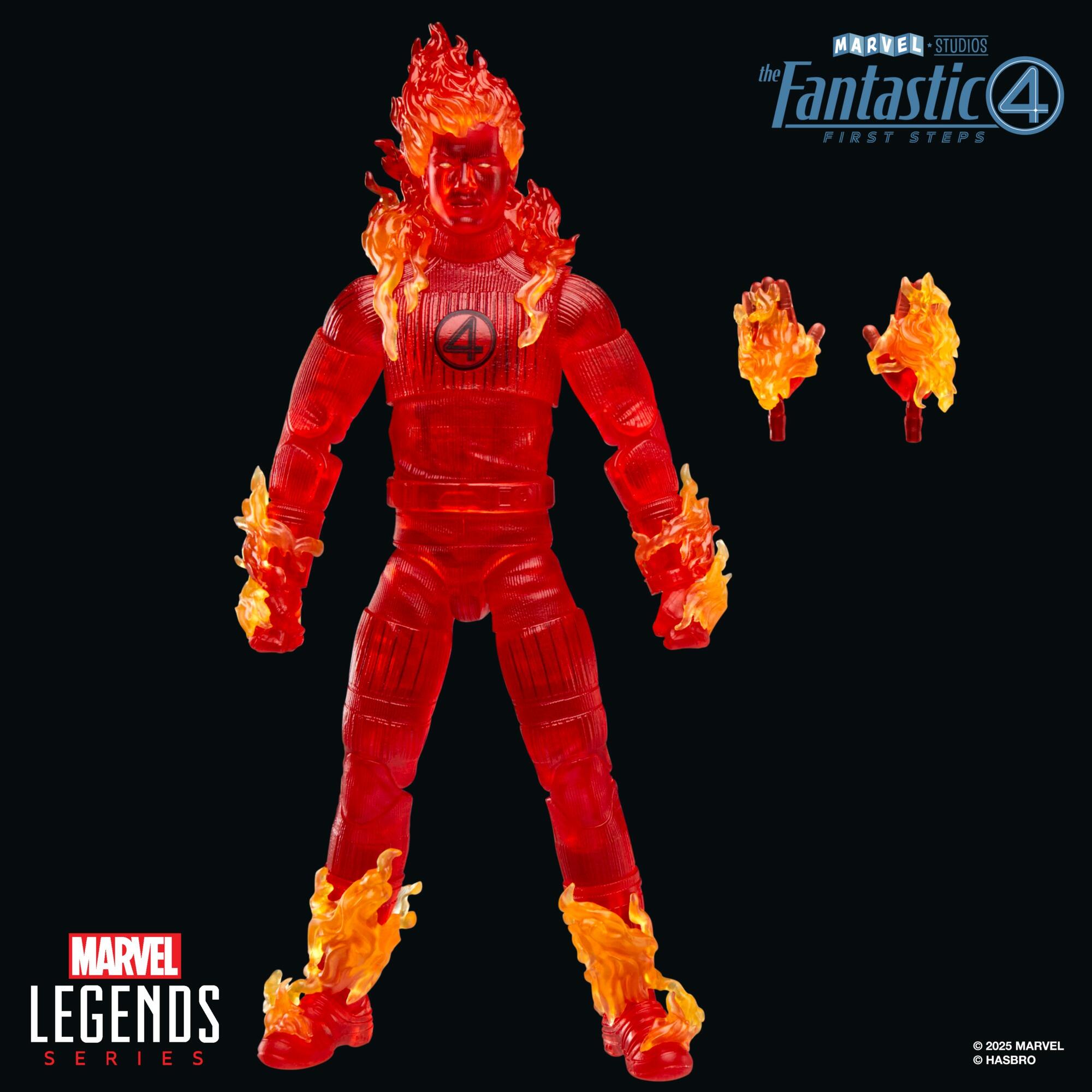 Marvel Legends The Fantastic 4 First Steps 6 Inch Action Figure - Human ...