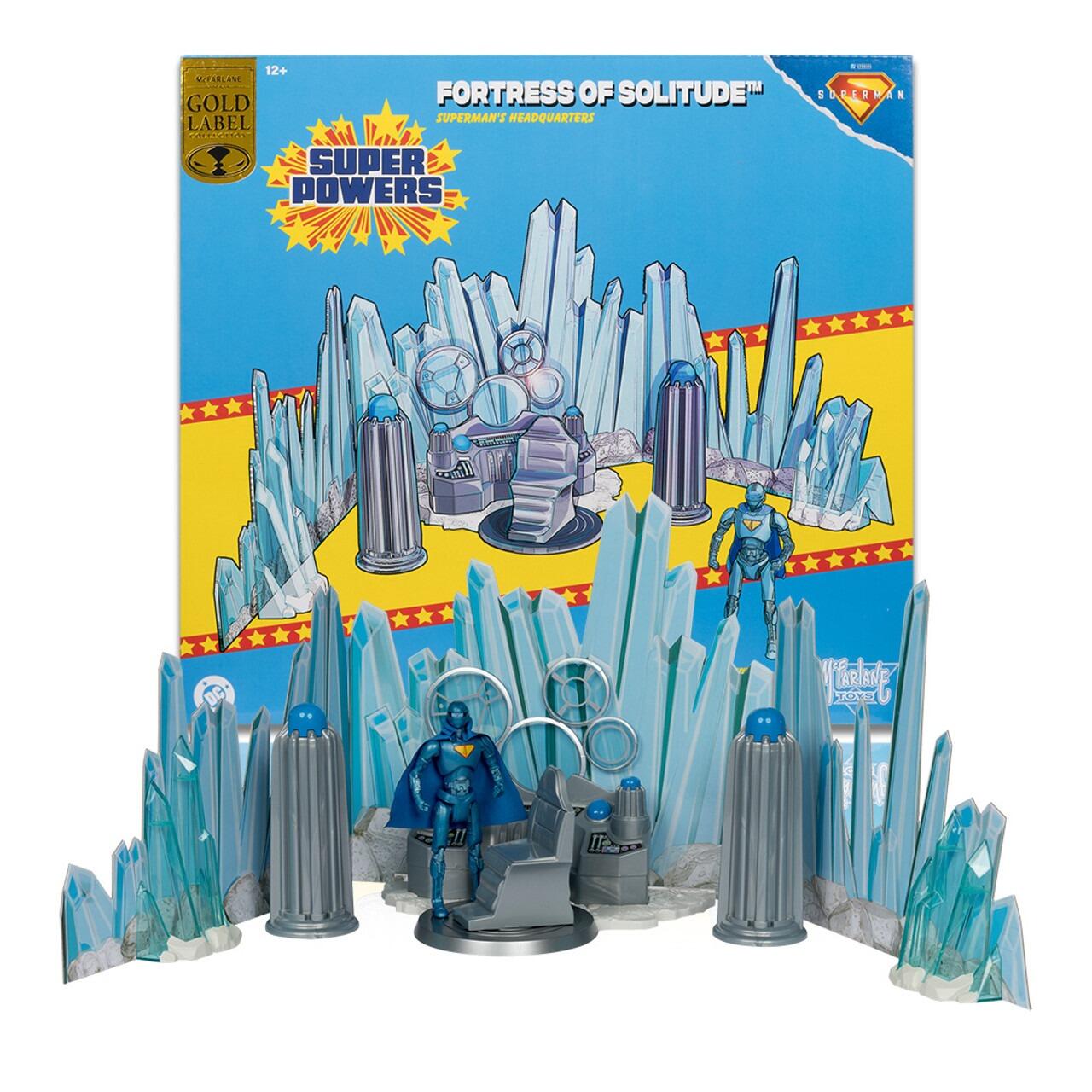 DC Direct: Super Powers 5 Inch Scale Action Figure Playset - Fortress ...