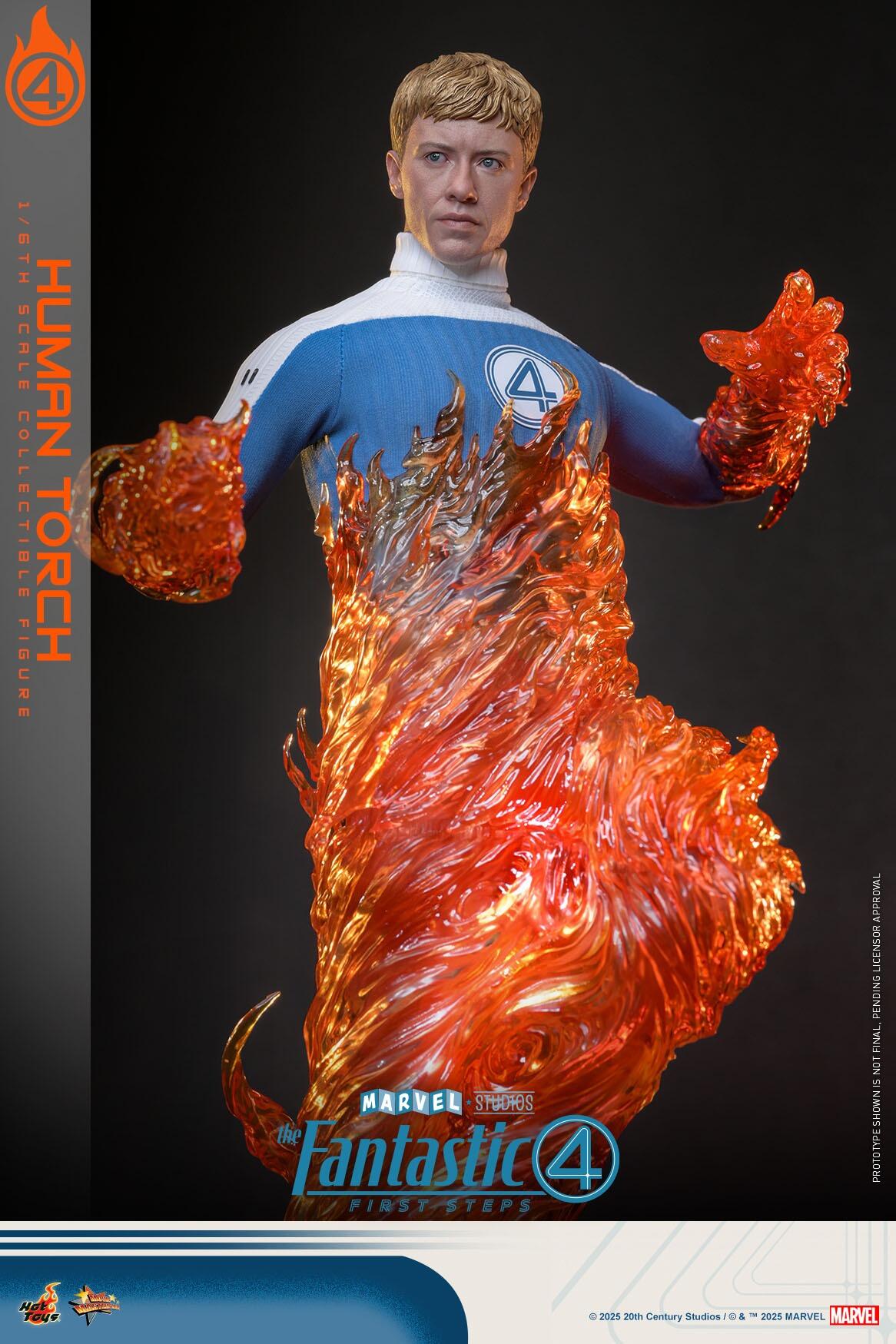*PRE-ORDER Human Torch - Fantastic Four: First Steps Marvel Hot Toys ...