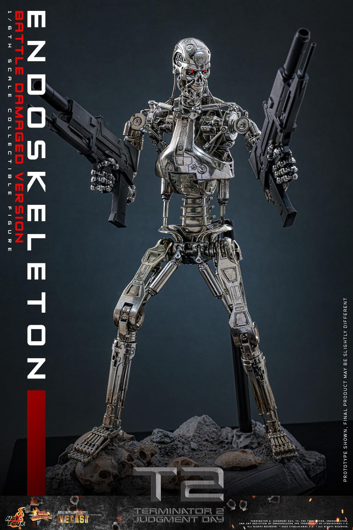 *PRE-ORDER Endoskeleton (Battle Damaged) - Terminator 2 Hot Toys ...