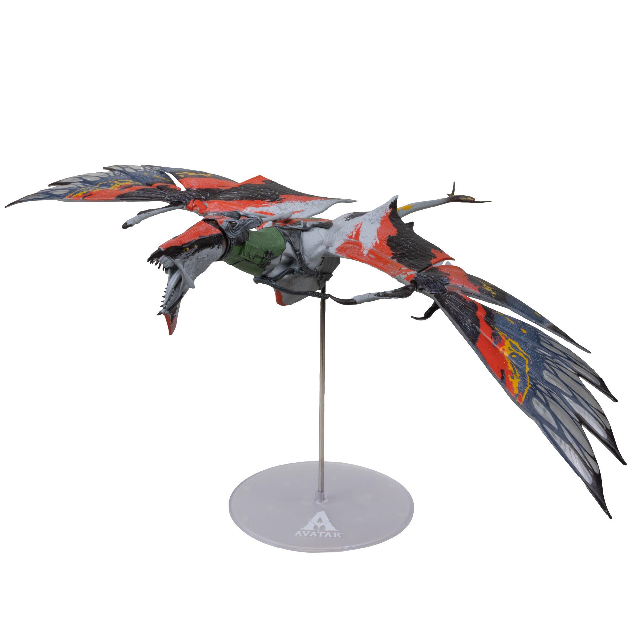 Disney Avatar: Fire and Ash Mega Banshee Action Figure - Quaritch's Banshee