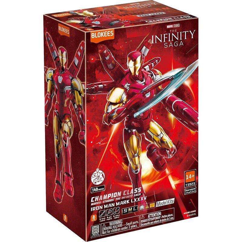 Marvel Champion Class Blokees Deluxe Model Kit - Iron Man Mk 85