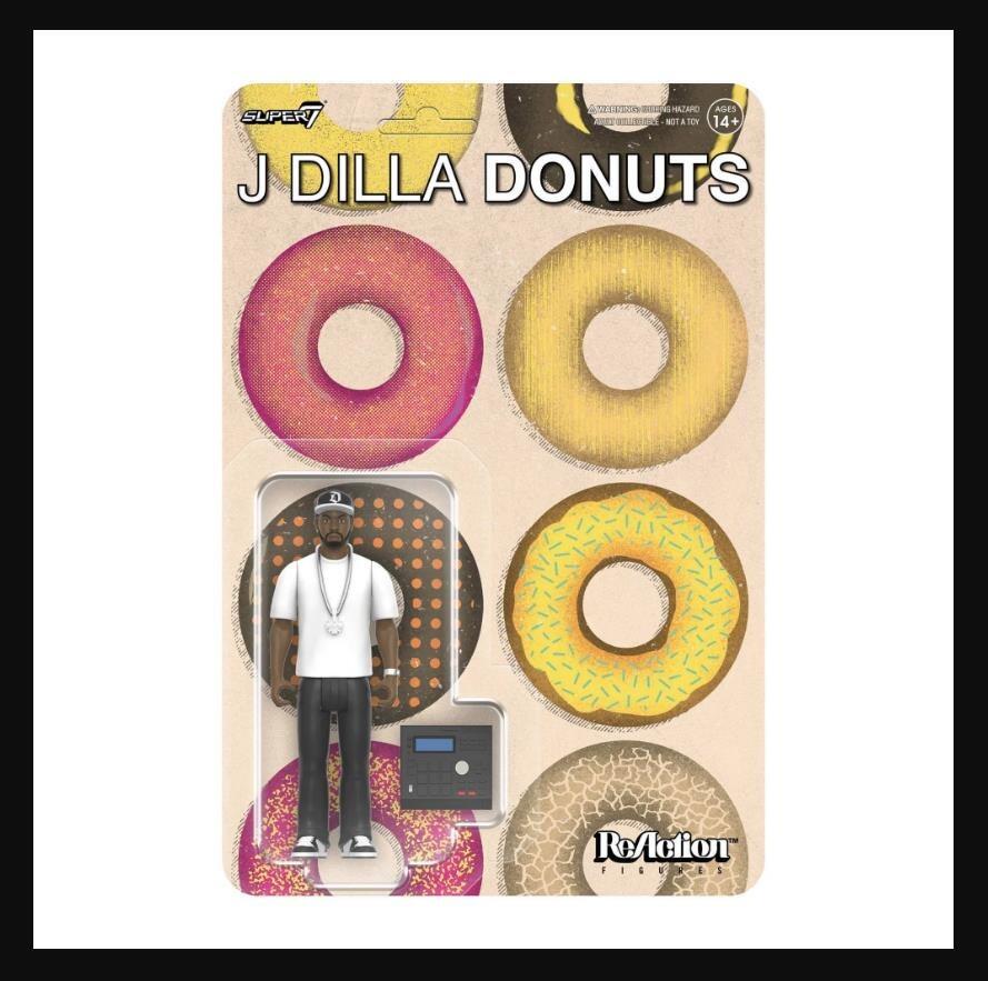 J Dilla ReAction action Figures Wave 1 - J Dilla (Donuts - Album Cover)