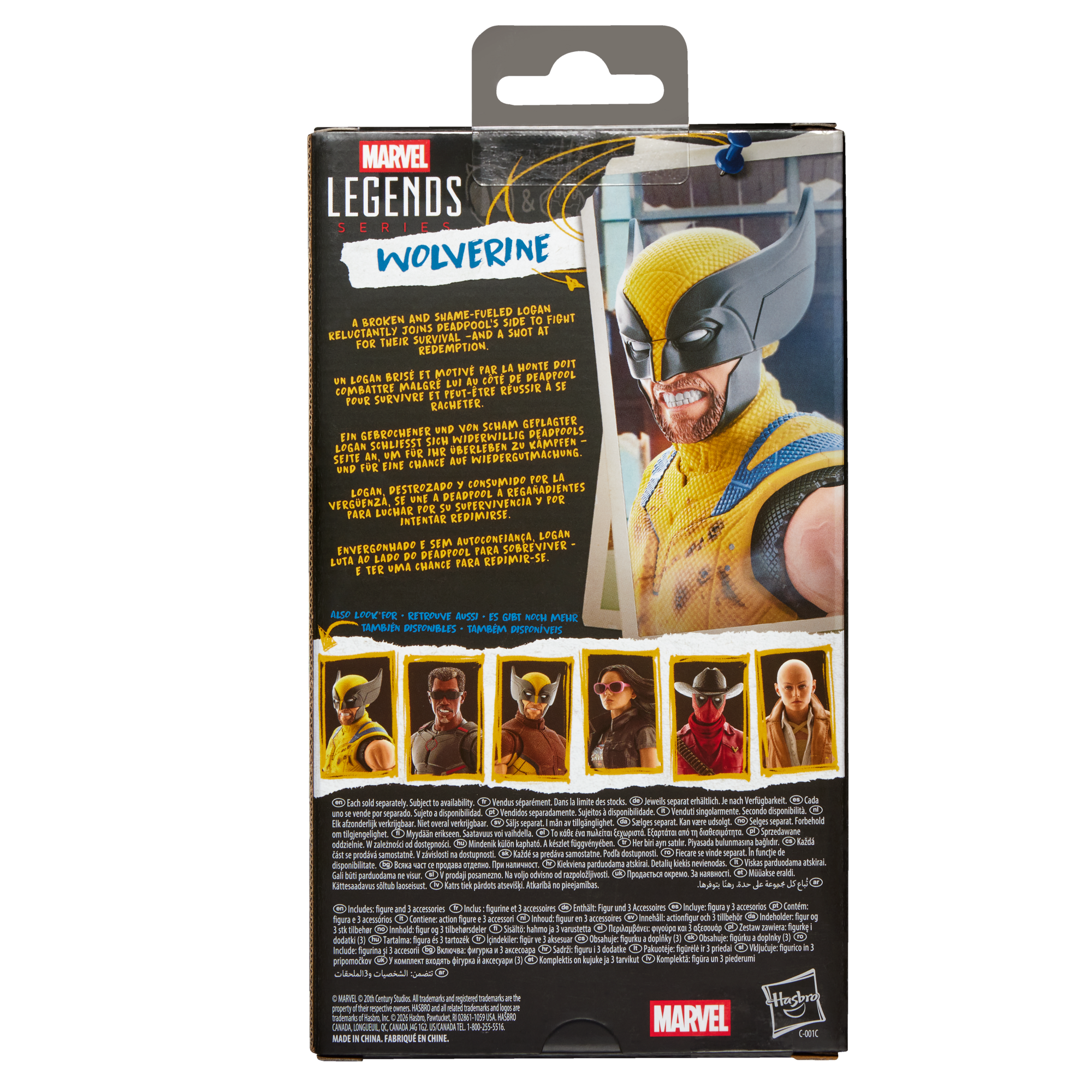 Marvel Legends Deadpool & Wolverine 6 Inch Action Figure Wave 2 ...
