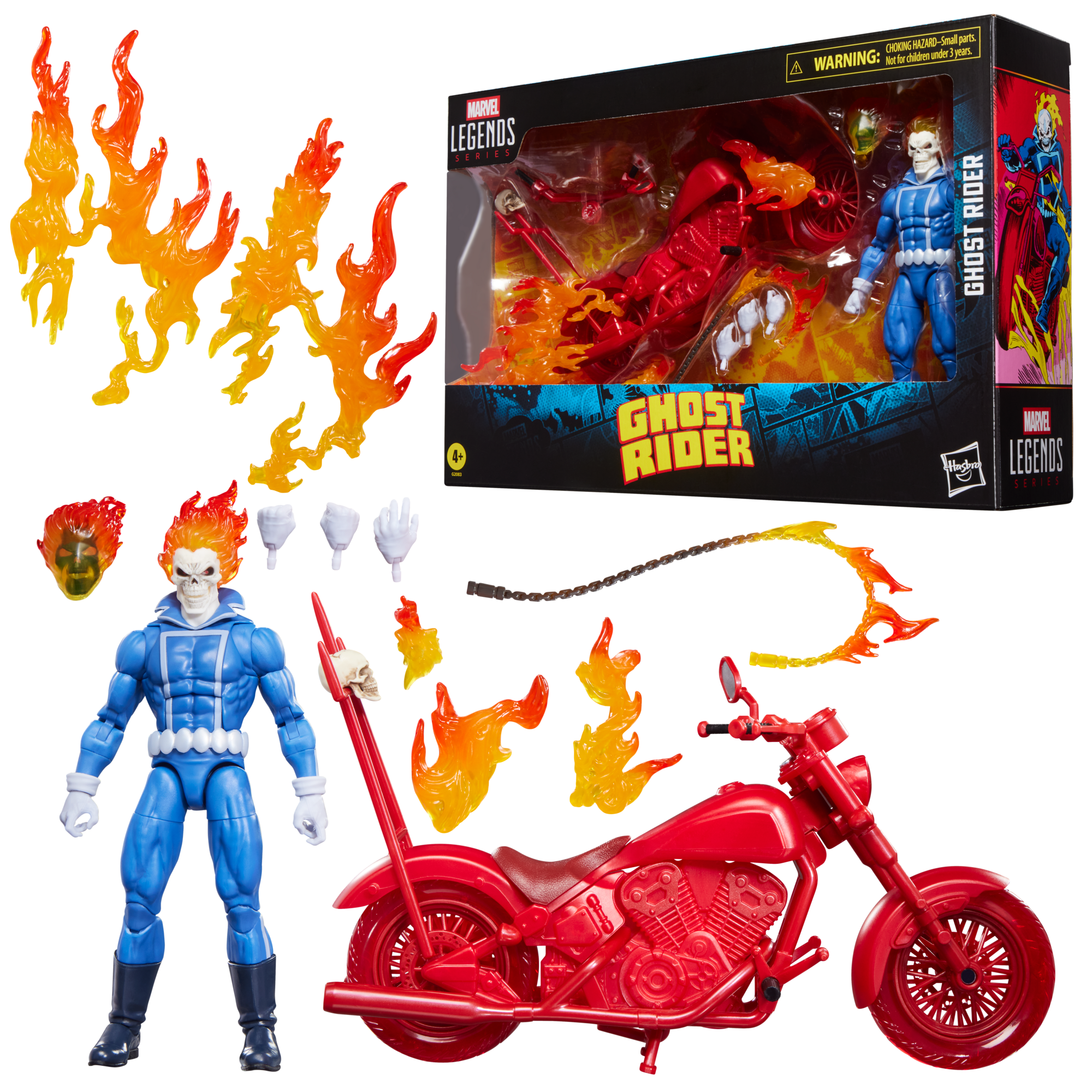 *PRE-ORDER Marvel Legends 6 Inch Action Figure - Johnny Blaze Ghost ...