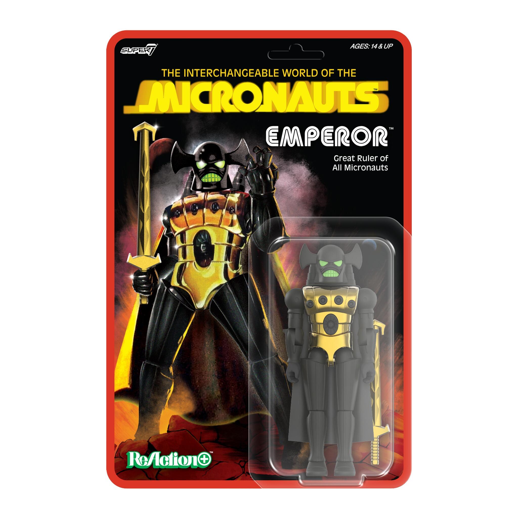 Micronauts ReAction+ Action figure Wave 03 - Emperor