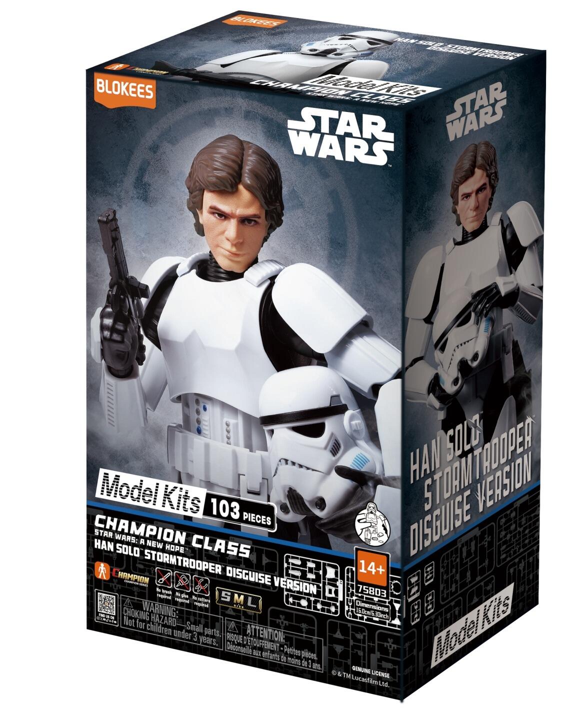 *PRE-ORDER Star Wars Champion Class Blokees Model Kit Wave 1 - Set of 4
