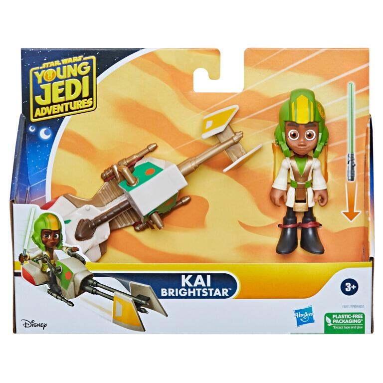 Star Wars The Young Jedi Adventures Action Figures - Kai Brightstar ...