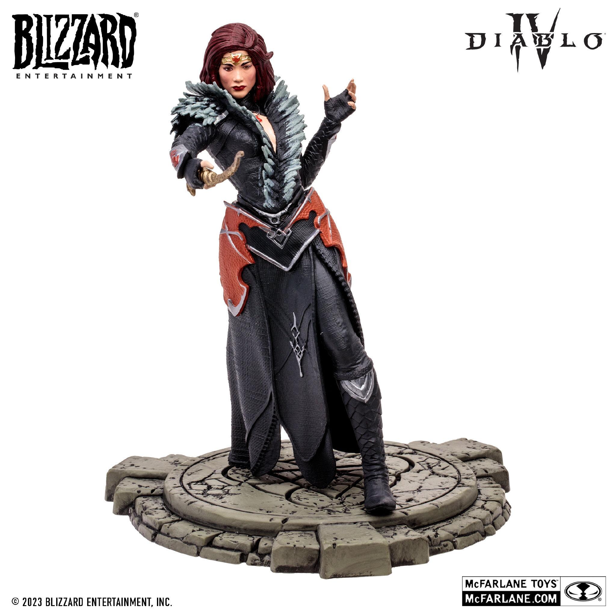 Diablo IV 6 Inch Scale Posed Figure Wave 1 - Ice Blades Sorceress (Epic)