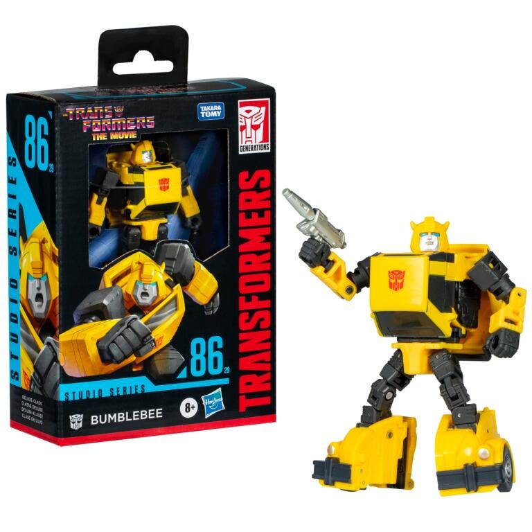NON MINT - Transformers Studio Series 86 Deluxe Class Action Figure - Bumblebee