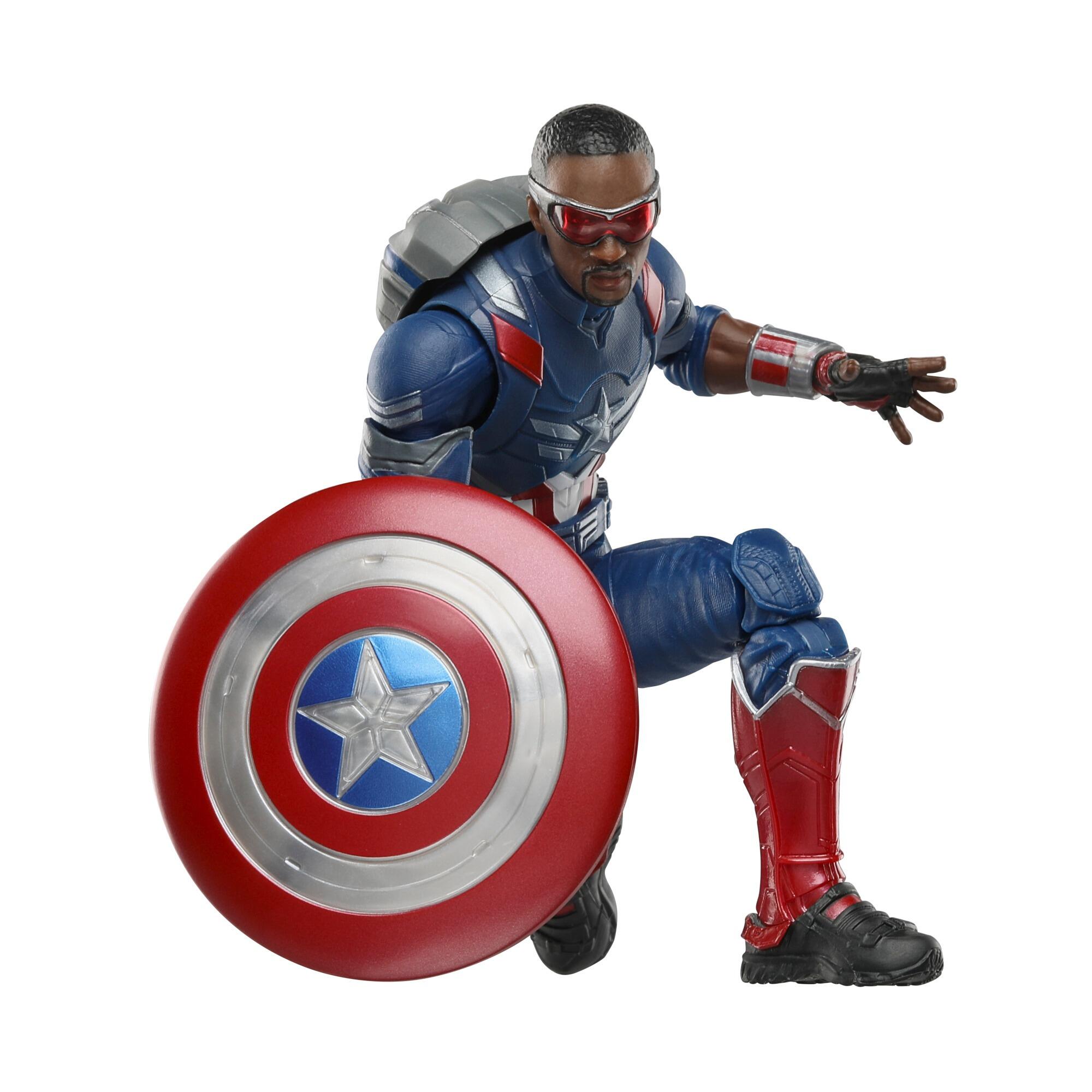 Marvel Legends Captain America: Brave New World Deluxe Action Figure ...