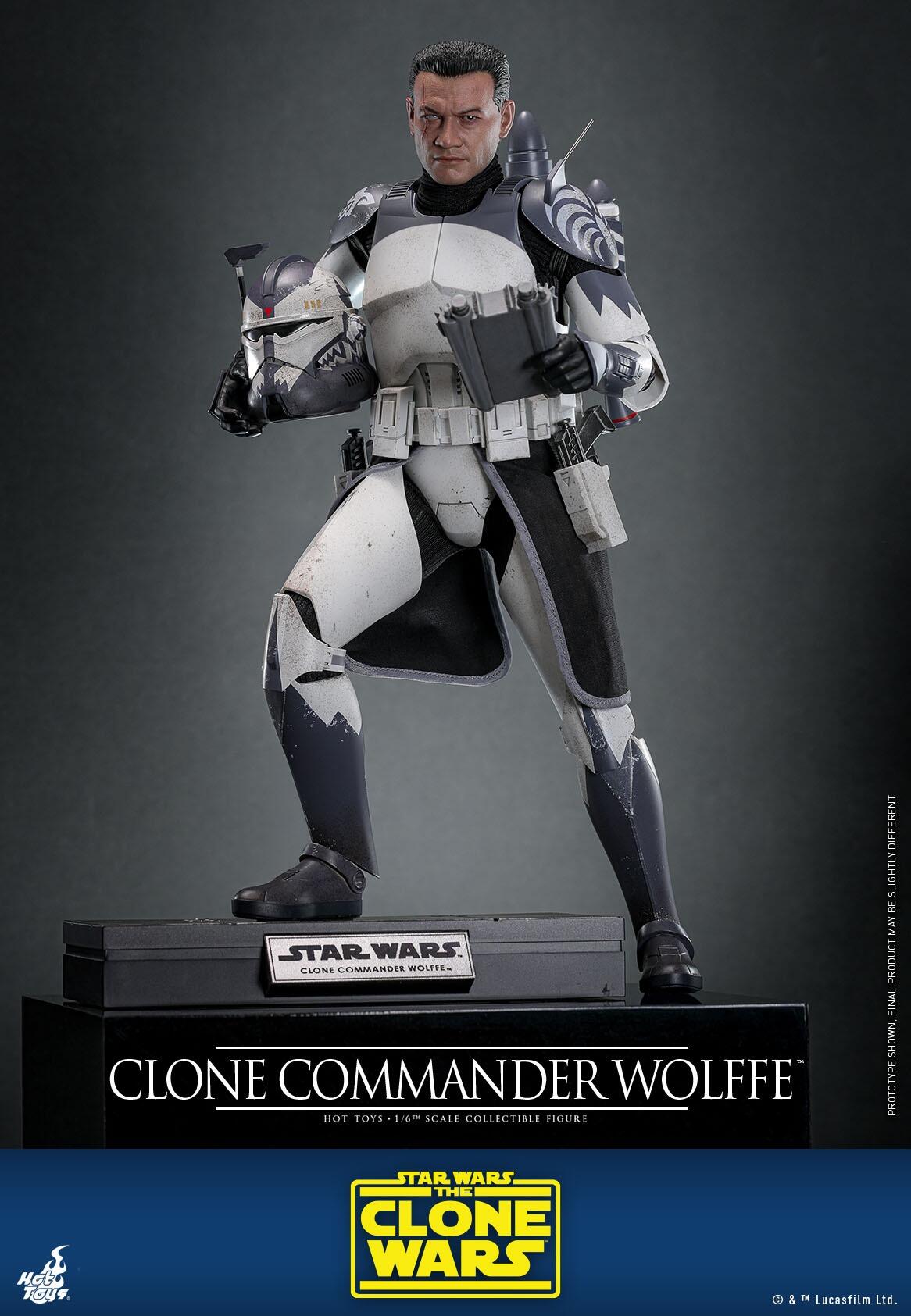 *PRE-ORDER Clone Commander Wolffe - Star Wars: The Clone Wars Hot Toys ...
