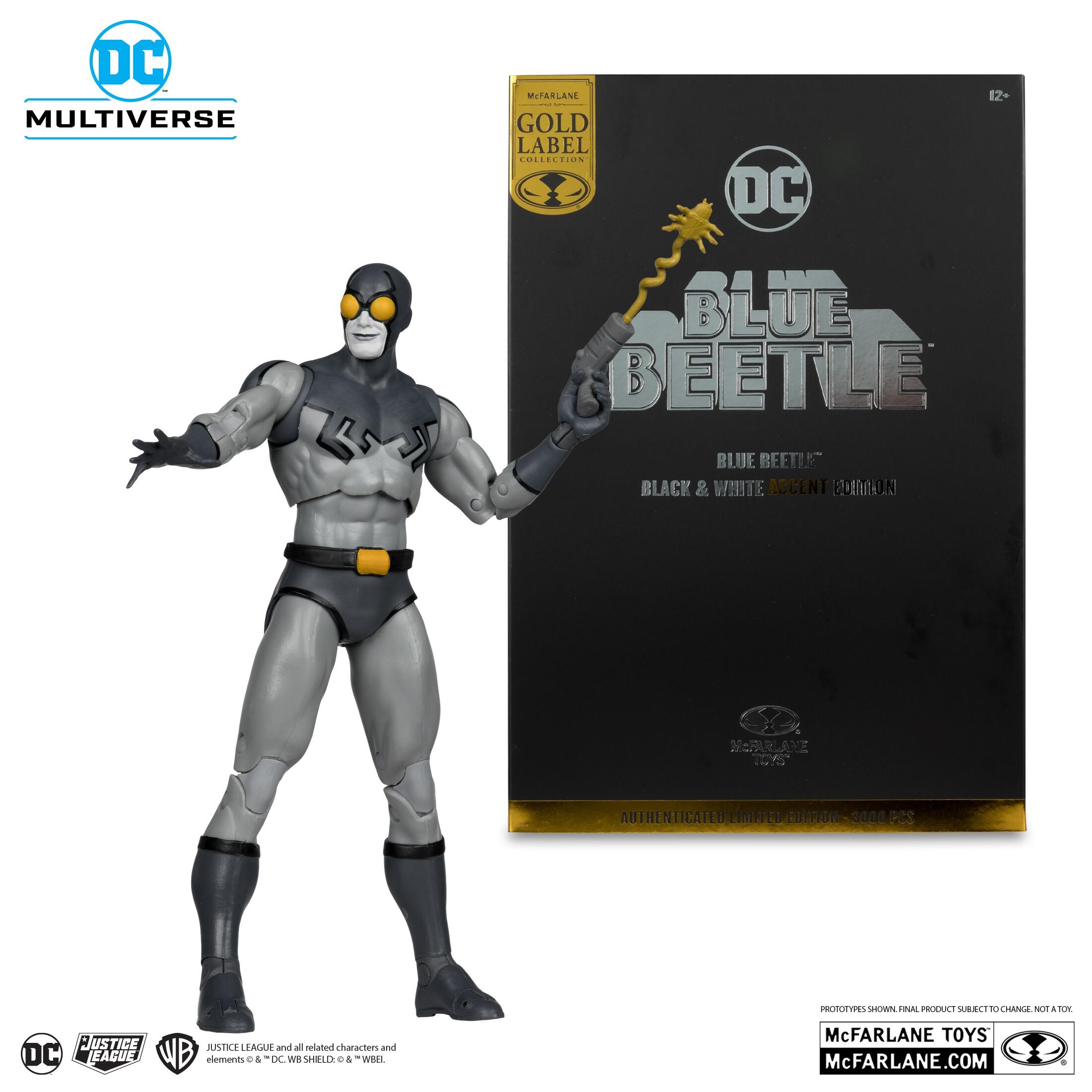 DC Multiverse Classic Blue Beetle 7 Inch Action Figure - Blue Beetle (B ...
