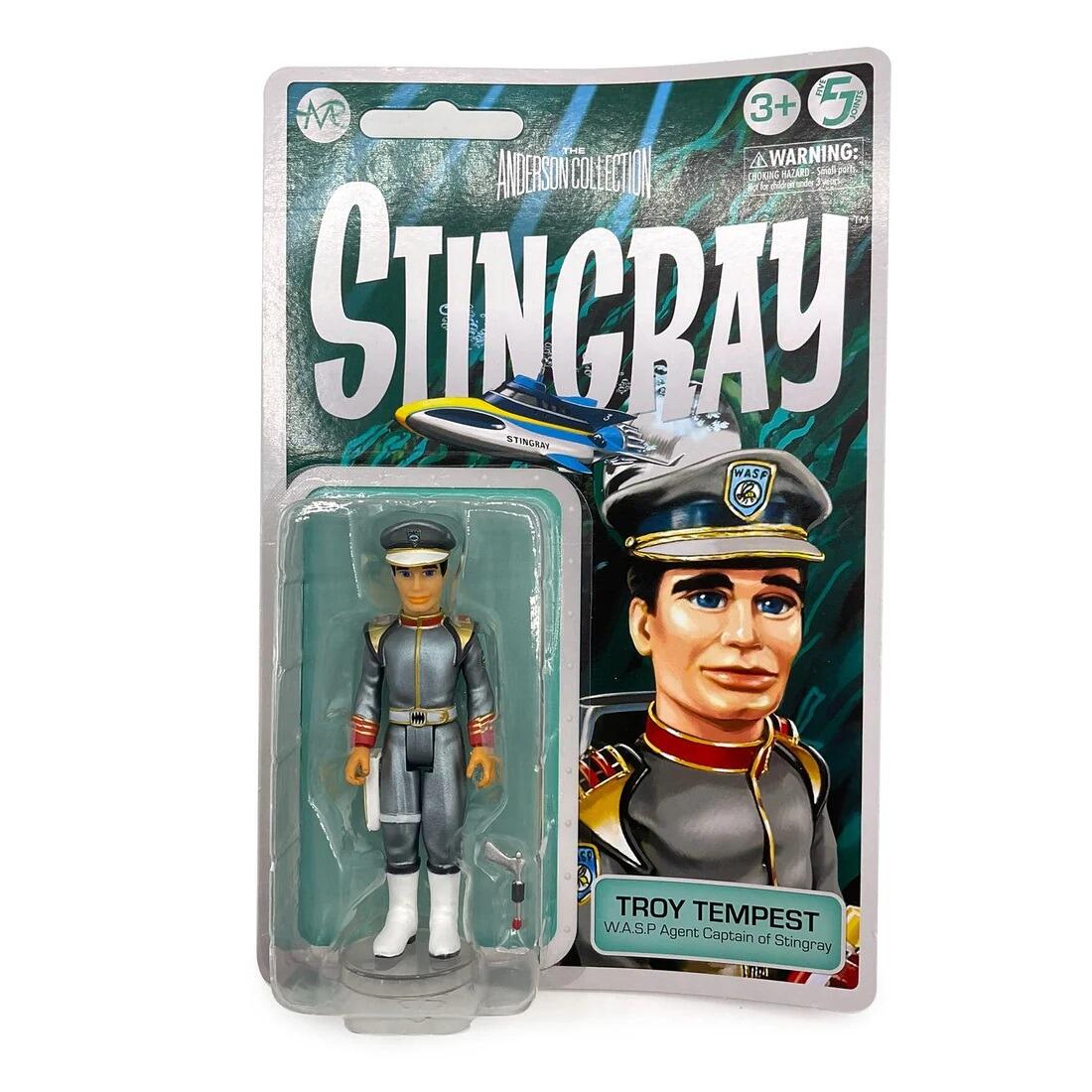 The Anderson Collection Stingray 3.75 Scale Action Figure - Troy Tempest