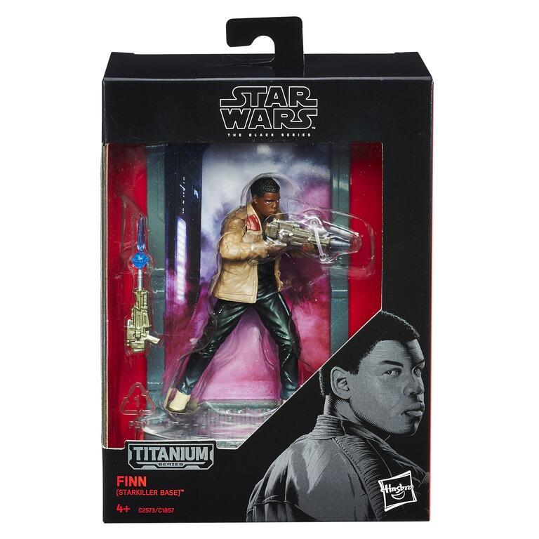 Star Wars Black Series Titanium Series Die Cast Action Figure - Finn ...