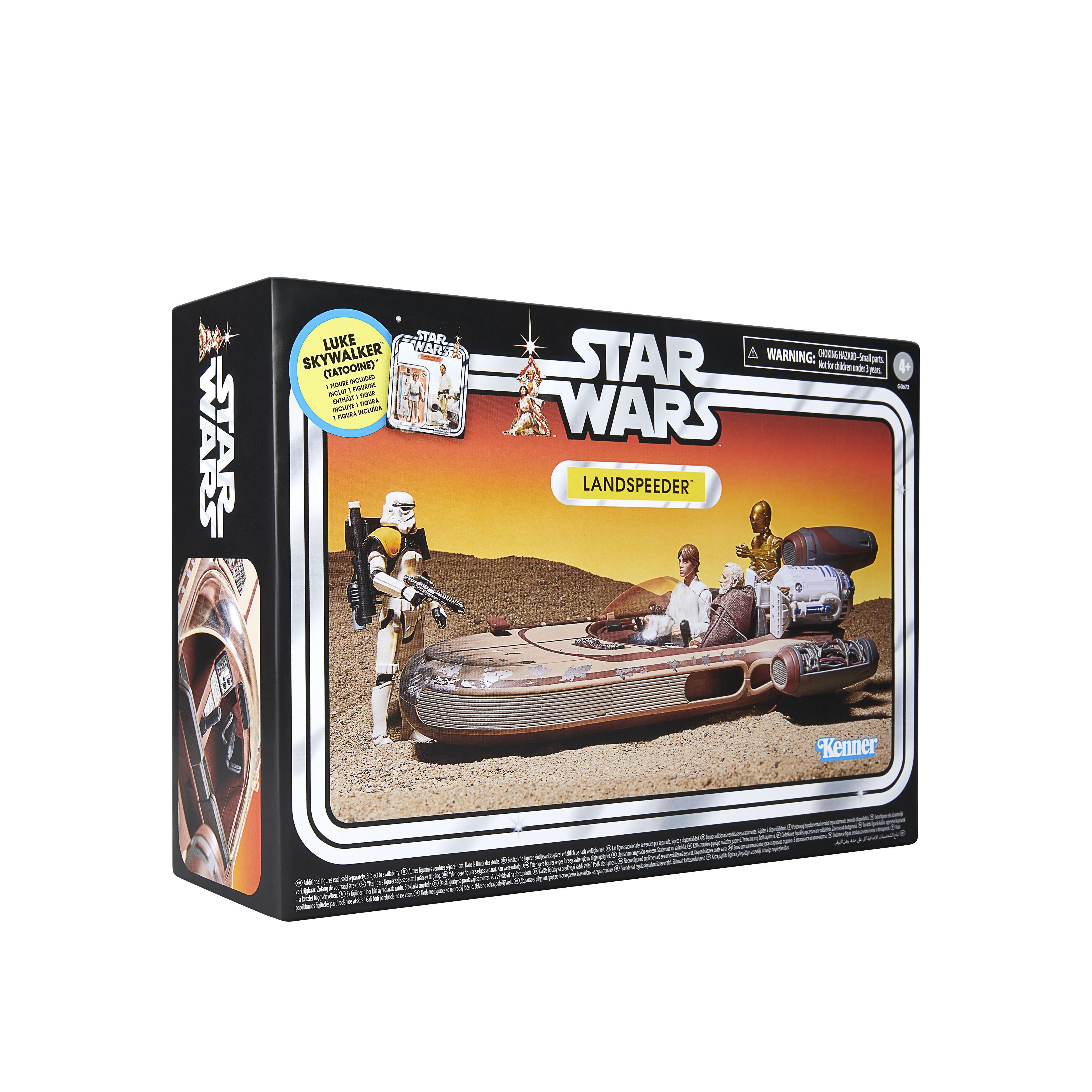 Star Wars The Vintage Collection 3.75 Inch Action Figure Vehicle - Luke ...