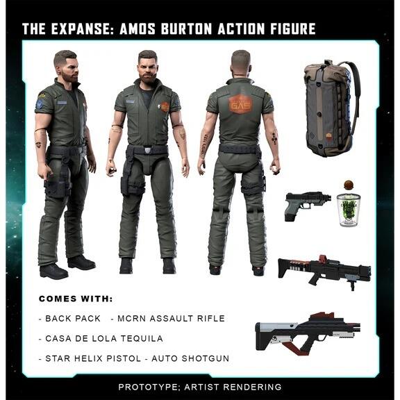 *PRE-ORDER Nacelle Toys The Expanse 7 Inch Scale Action Figure Wave 1 ...