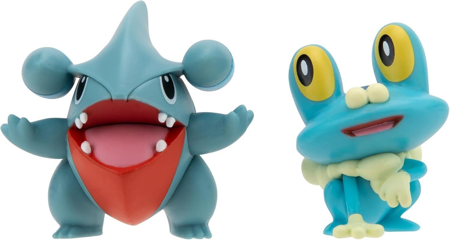 Pokémon Core Battle Figure Feature Pack - Gible & Froakie