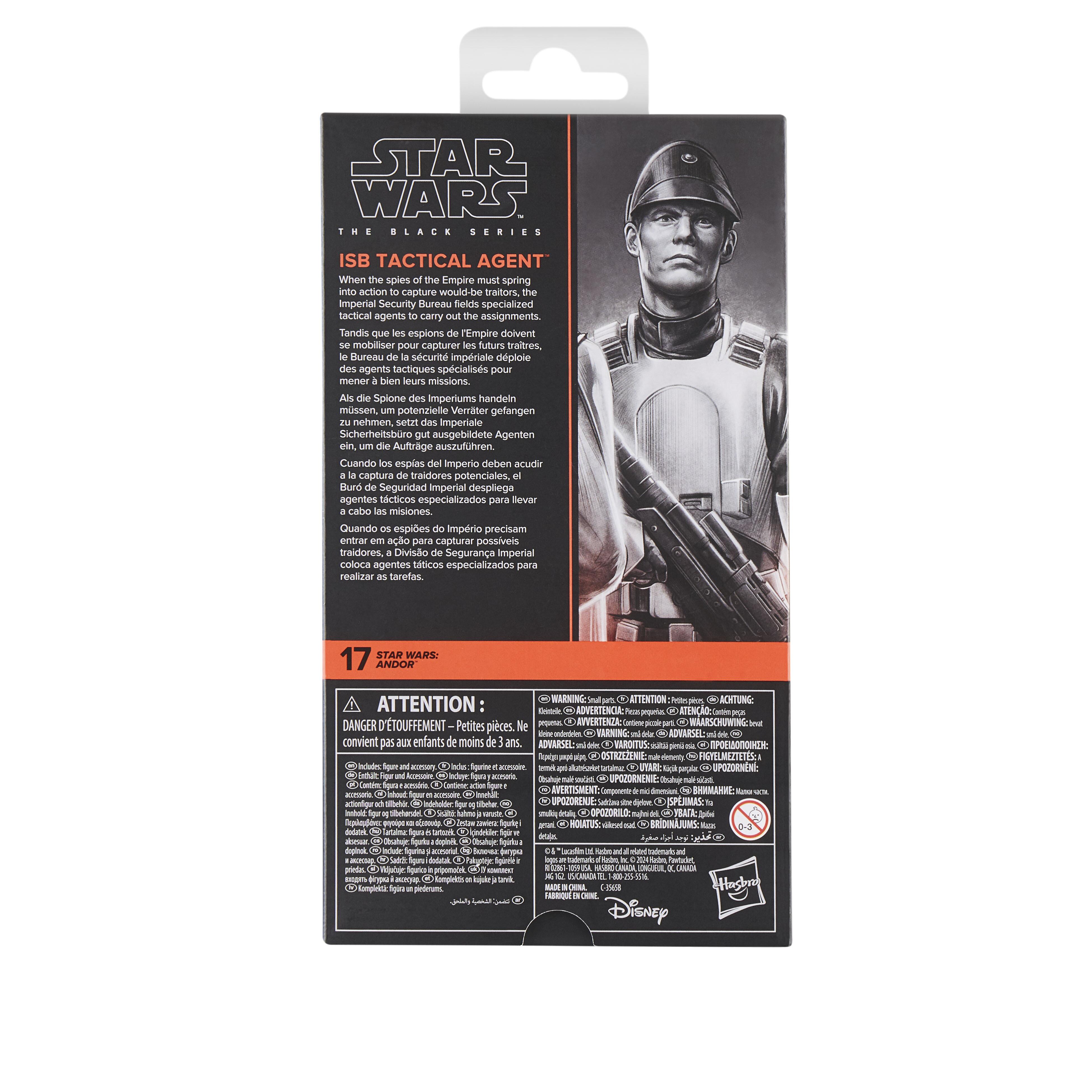 Star Wars Black Series 6 Inch Exclusive Action Figure - ISB Tactical Agent