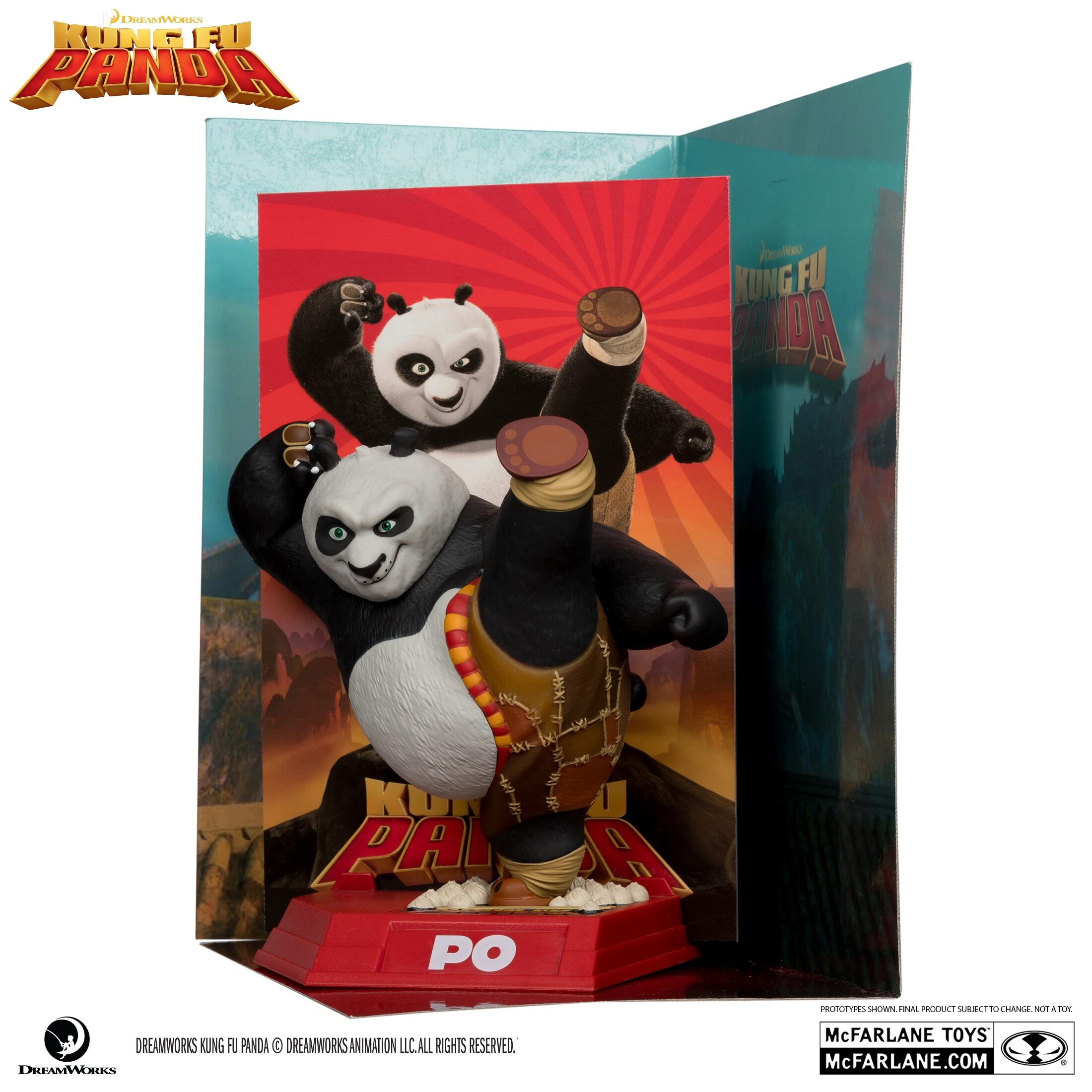 Kung Fu Panda Movie Maniacs 6 Inch Posed Figure - Po