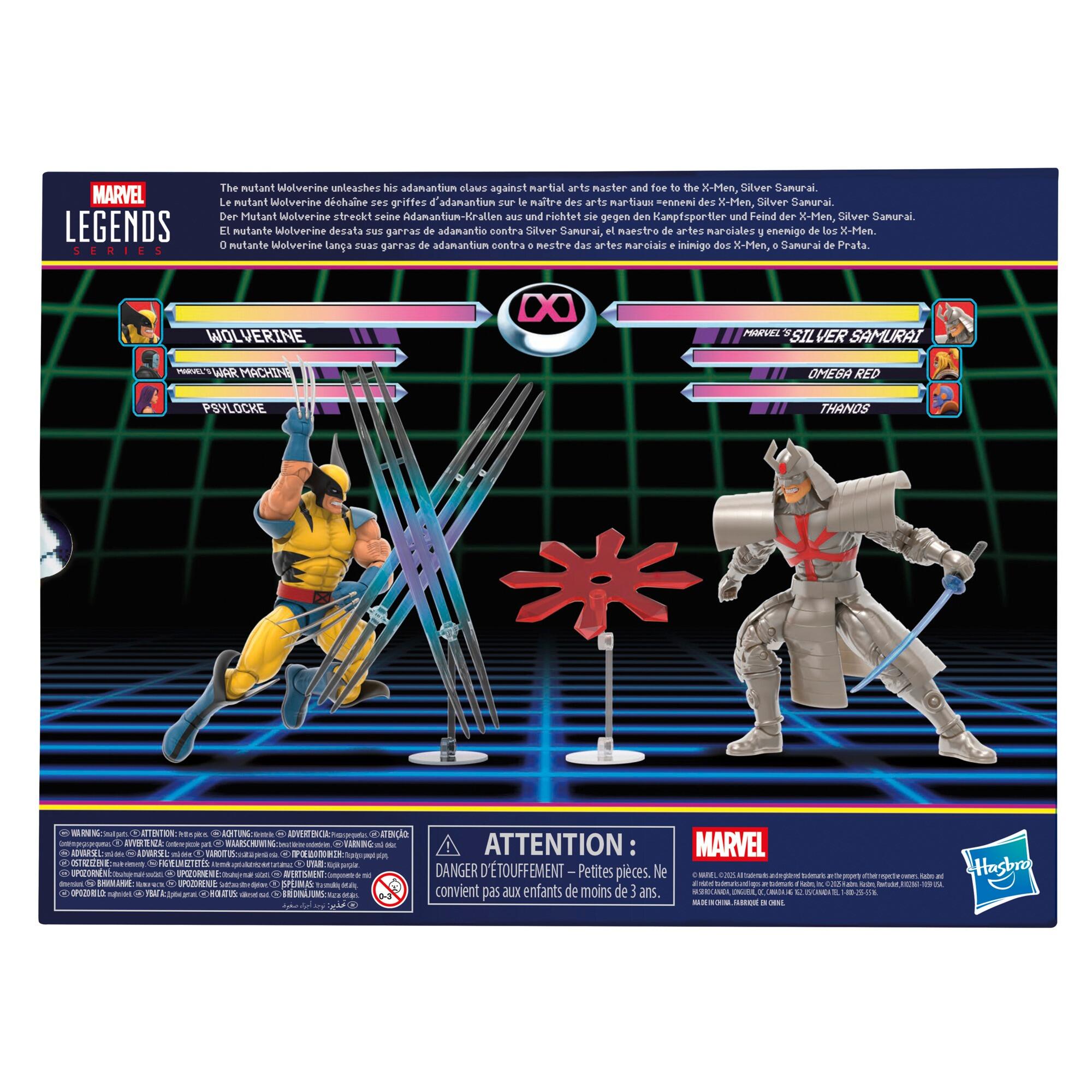 Marvel Legends Gamerverse 6 Inch Action Figure 2-Pack - Wolverine vs ...