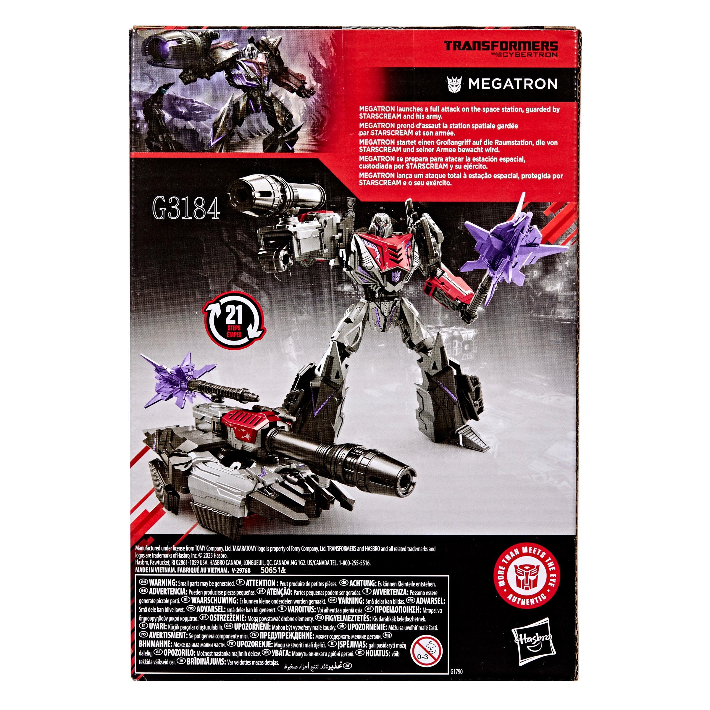 Transformers Studio Series Voyager Class Action Figure - Megatron ...