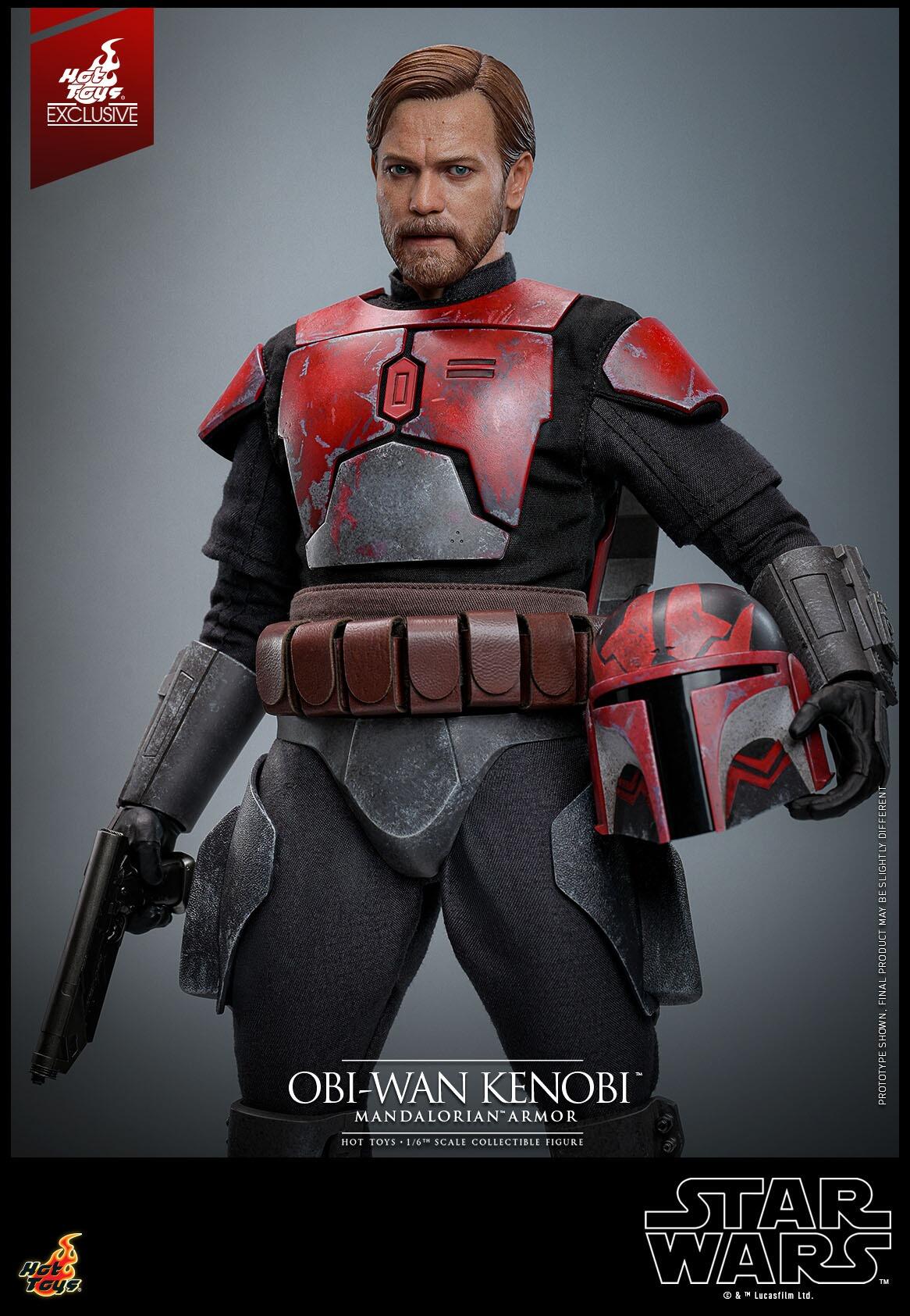 Obi-Wan Kenobi (Mandalorian Armor) - Star Wars: The Clone Wars Hot Toys ...